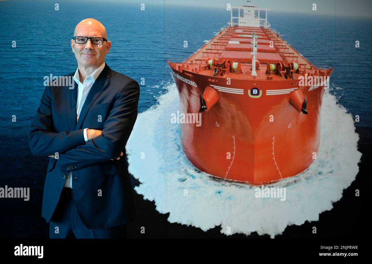 James Marshall, founder and chief executive officer of Berge Bulk, a ...