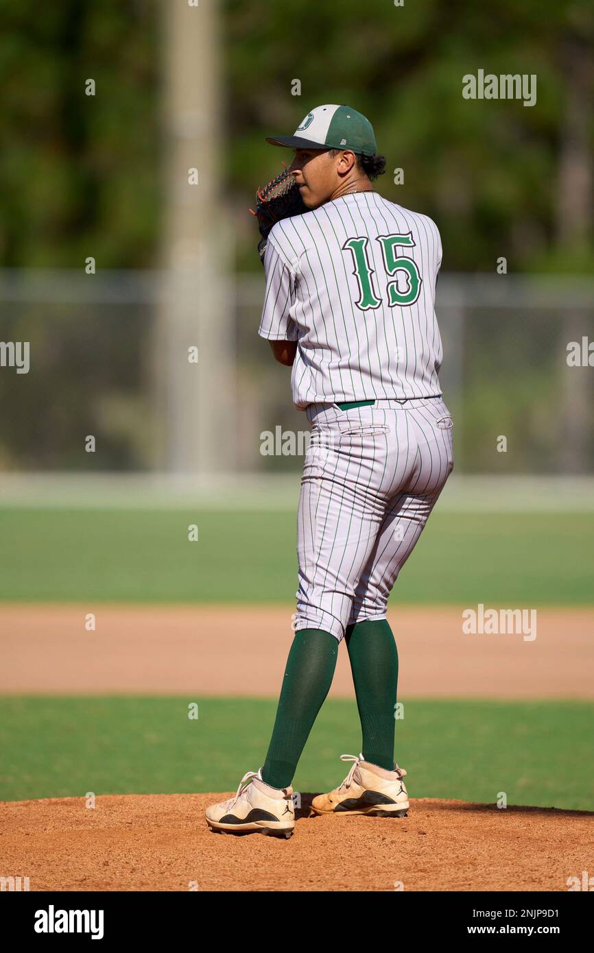 Adan Longoria during the WWBA World Championship at Roger Dean Stadium ...