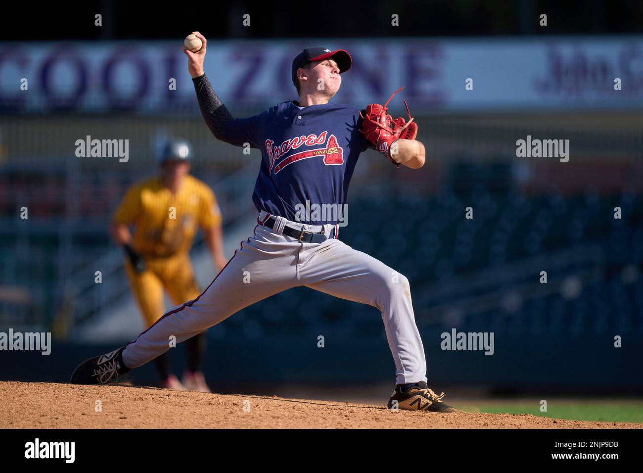 Connor Harris during the WWBA World Championship at Roger Dean Stadium Complex on October 10 ...