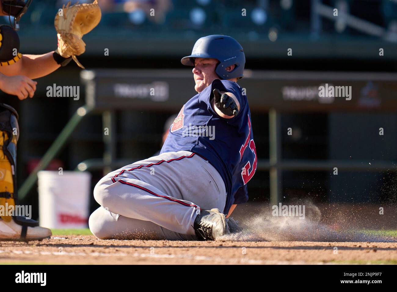 Brady Birchmeier during the WWBA World Championship at Roger Dean Stadium Complex on October 10 ...