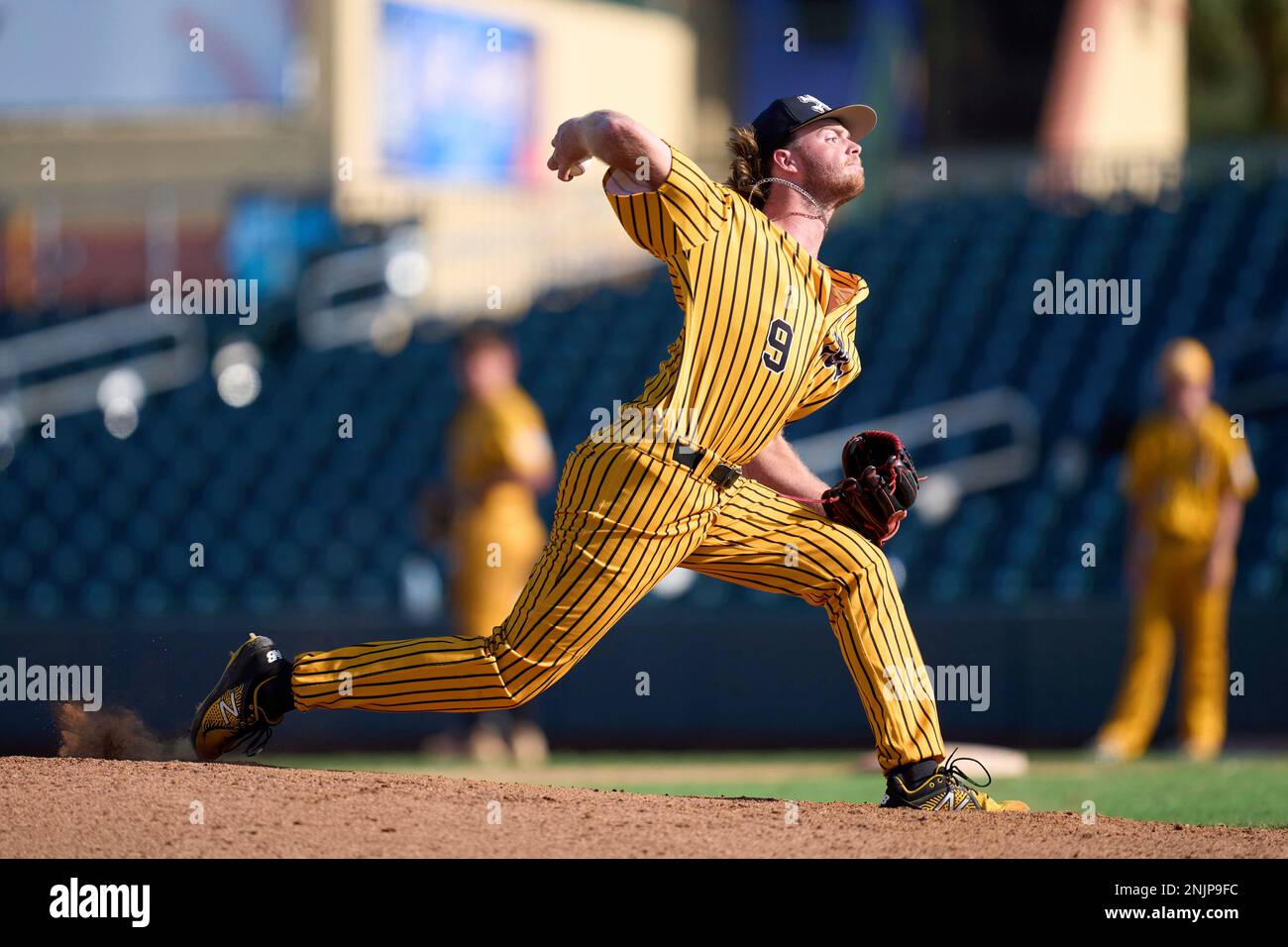 Brycen Champey during the WWBA World Championship at Roger Dean Stadium Complex on October 10 ...
