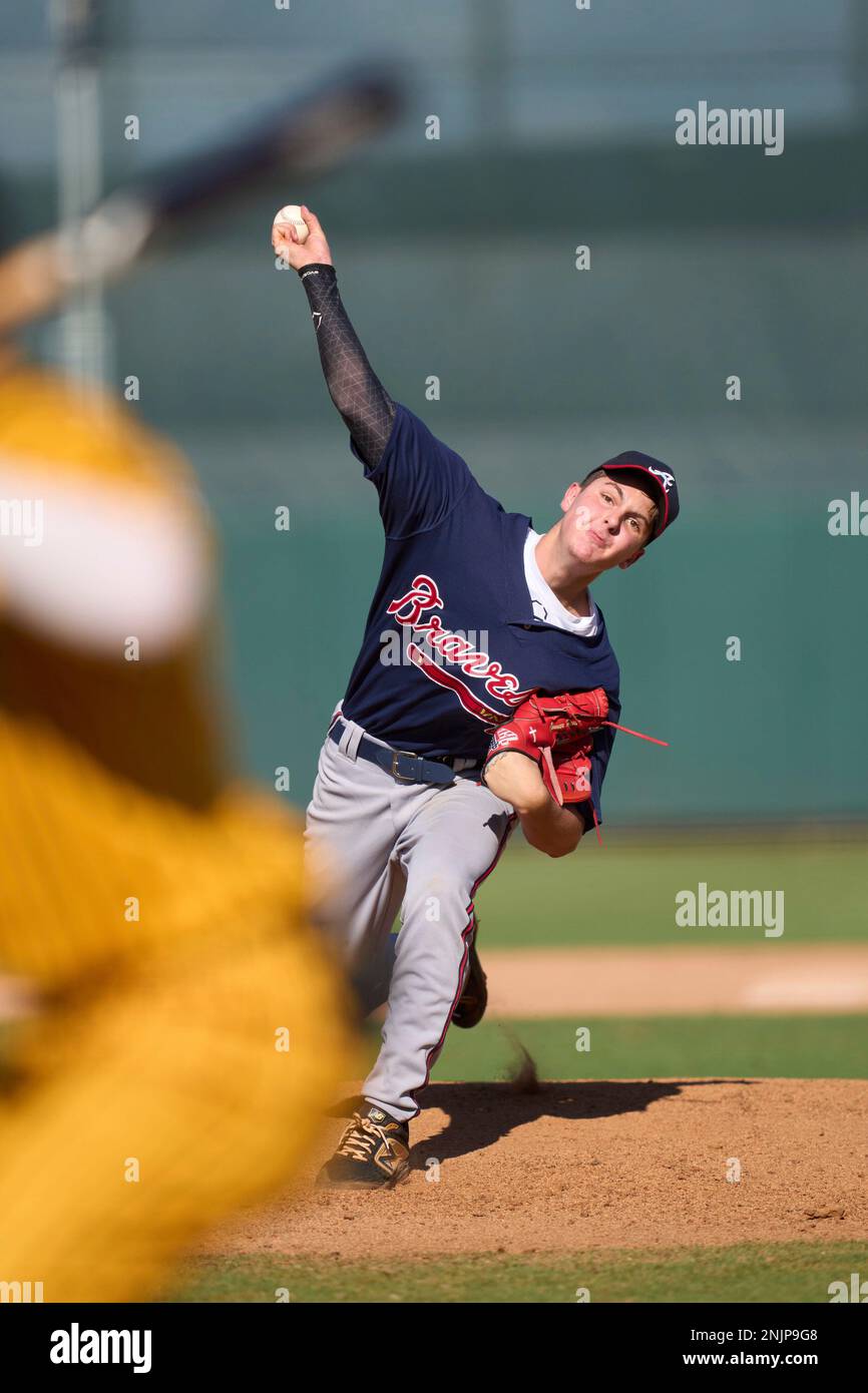 Connor Harris during the WWBA World Championship at Roger Dean Stadium Complex on October 10 ...