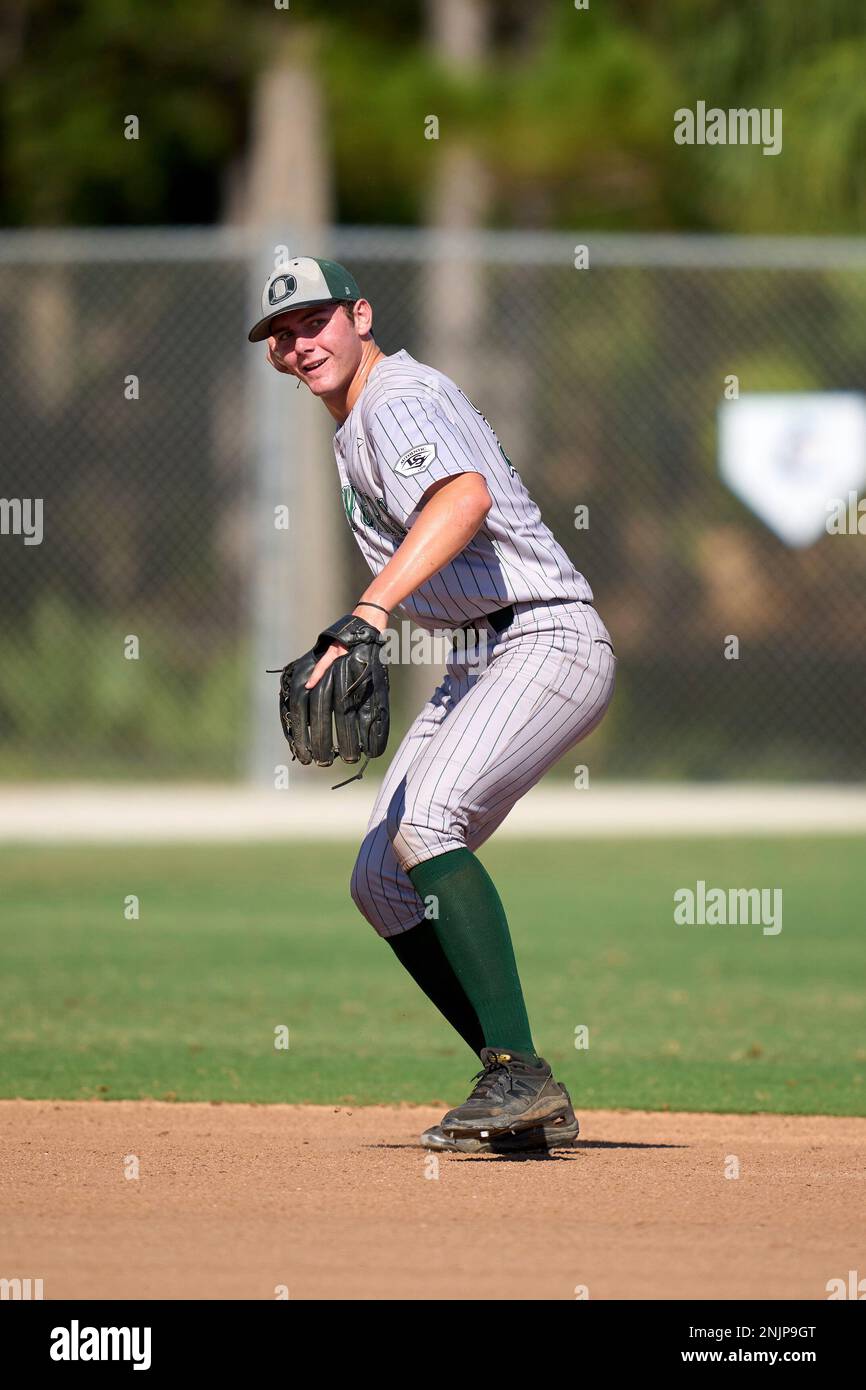 Ethan Petry during the WWBA World Championship at Roger Dean Stadium Complex on October 10, 2021 ...