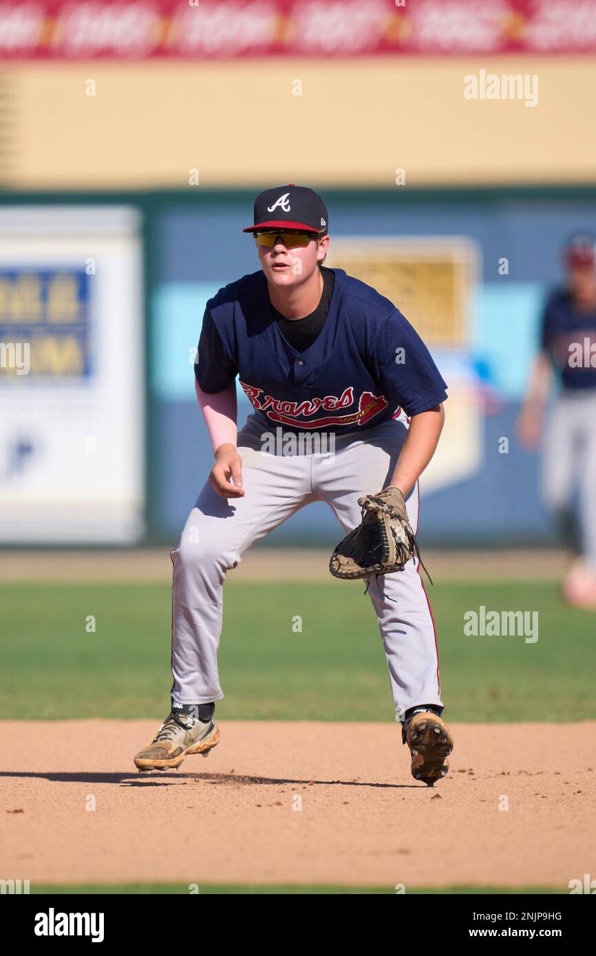 Logan Poteet during the WWBA World Championship at Roger Dean Stadium Complex on October 10 ...