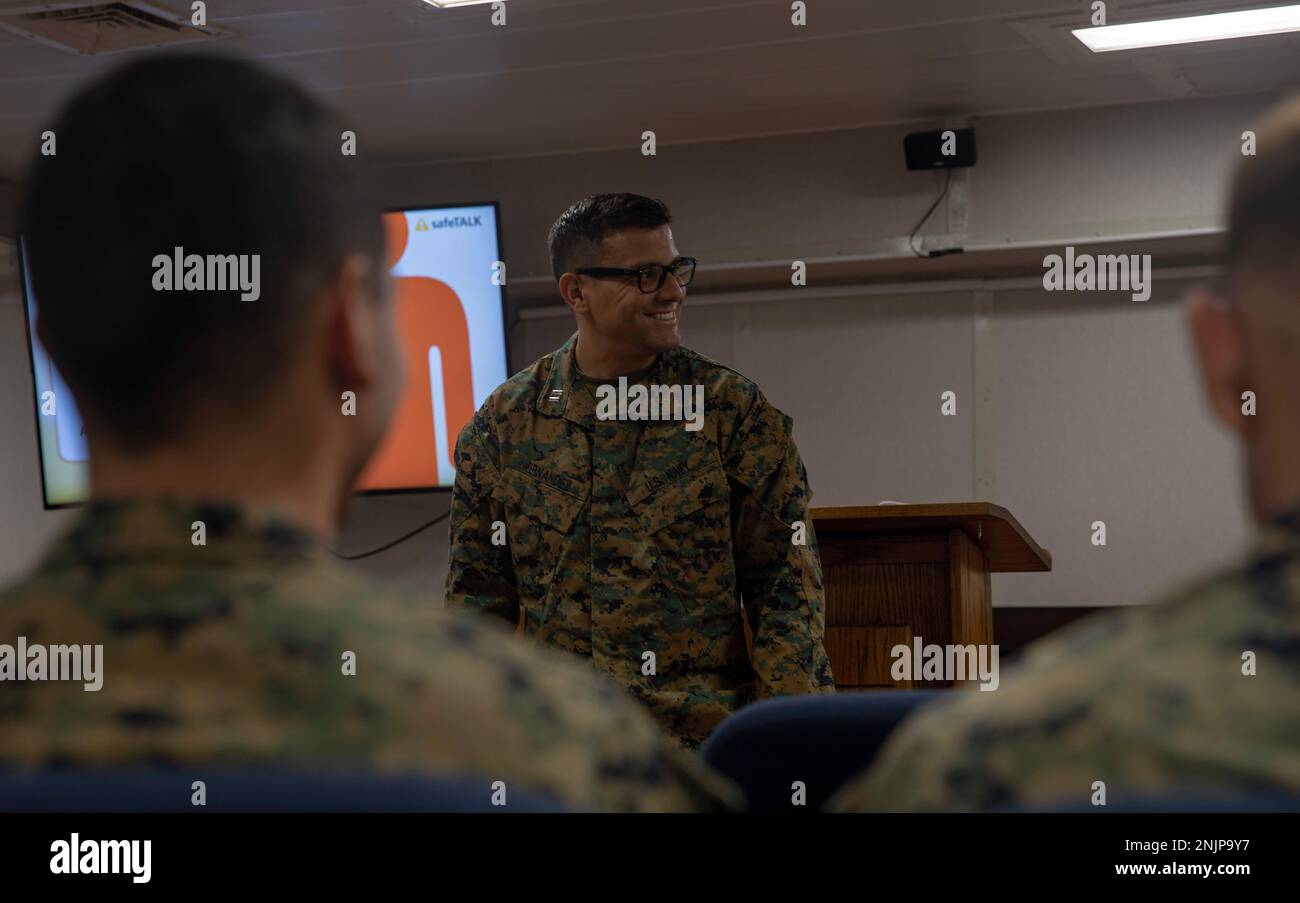 220809-N-XK047-1052 PACIFIC OCEAN (Aug. 9, 2022) – Lt. Pedro Fernandez ...