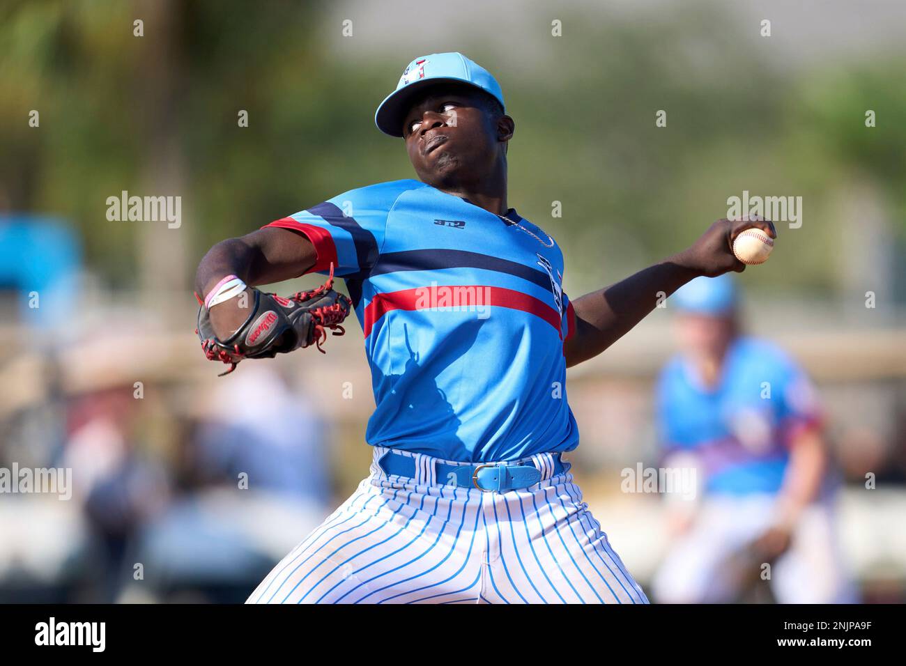 Calvin Baker during the WWBA World Championship at Roger Dean Stadium ...