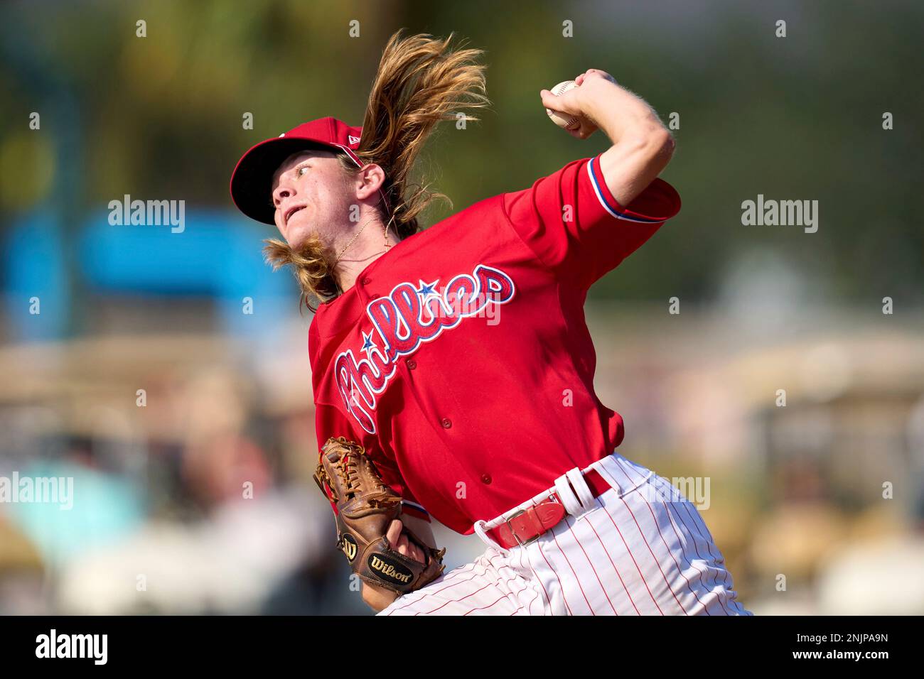 Kaiden Perez during the WWBA World Championship at Roger Dean Stadium ...