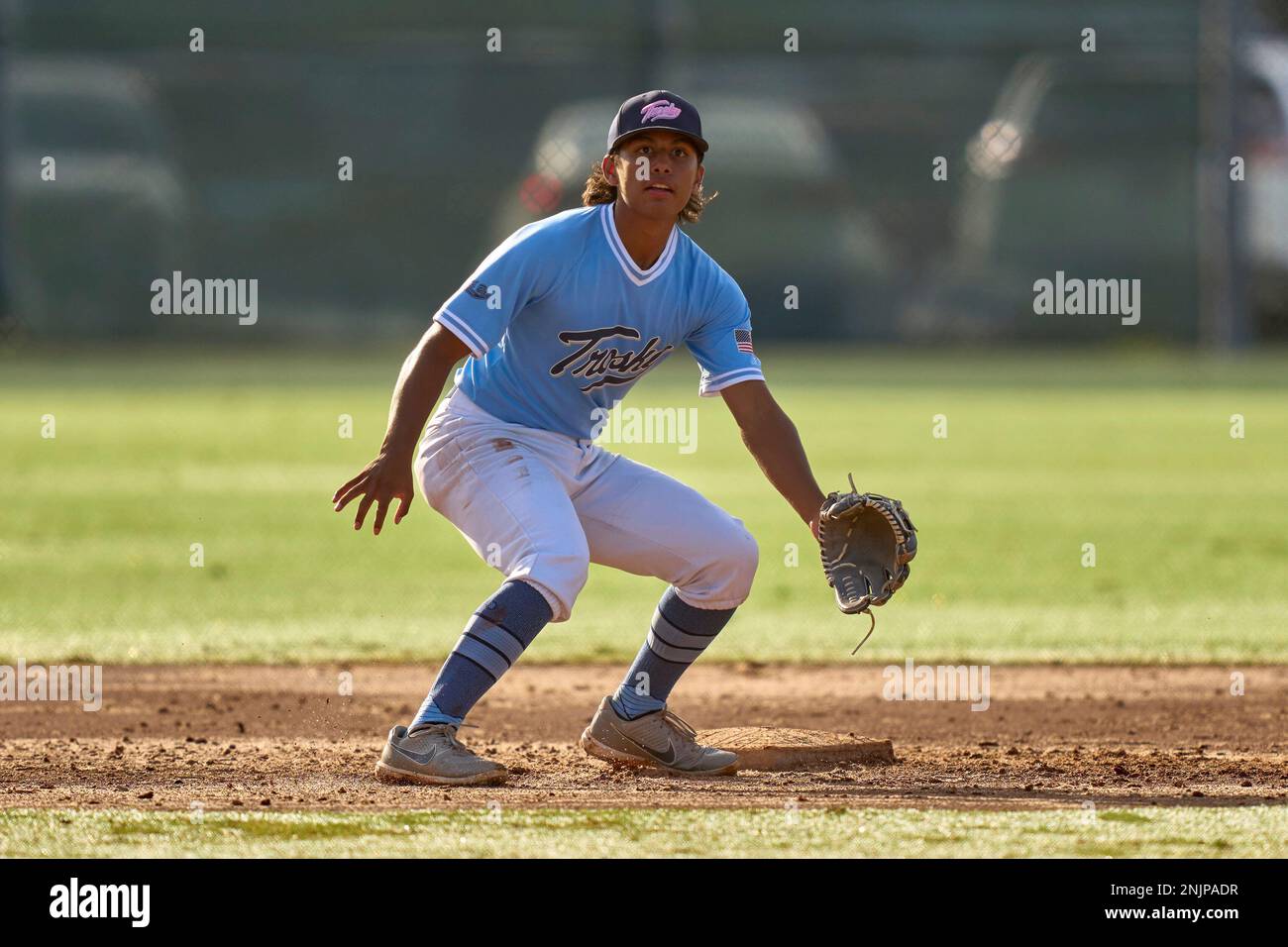 Aidan Gonzalez during the WWBA World Championship at Roger Dean Stadium Complex on October 10 ...