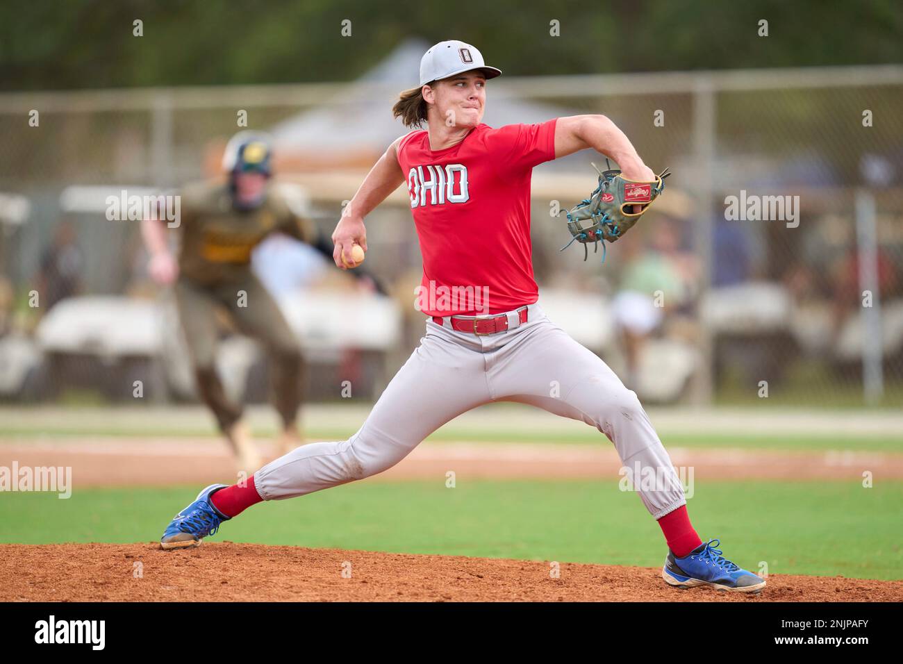 Drew Lafferty during the WWBA World Championship at Roger Dean Stadium ...