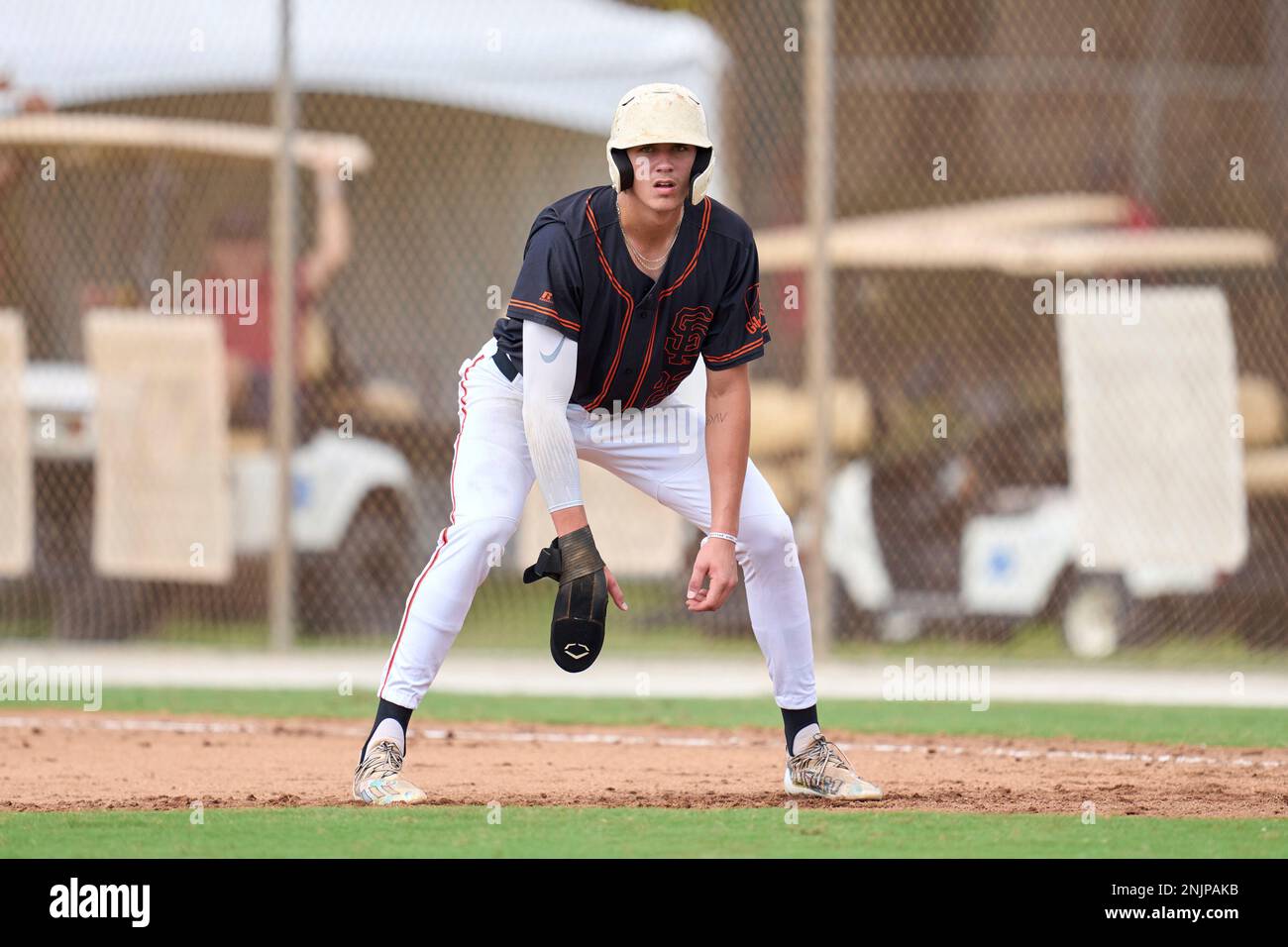 Brody Donay during the WWBA World Championship at Roger Dean Stadium ...