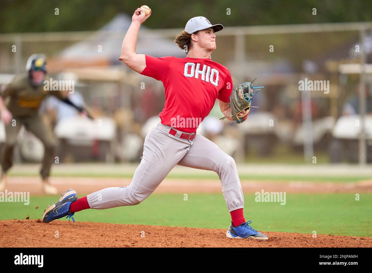 Drew Lafferty during the WWBA World Championship at Roger Dean Stadium ...