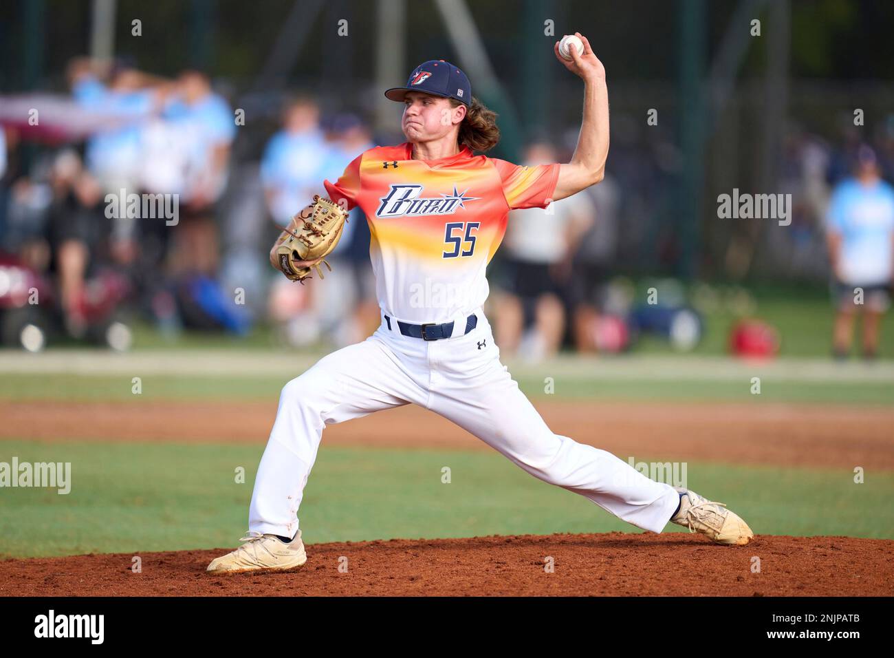 Sam De Maio during the WWBA World Championship at Roger Dean Stadium Complex on October 9, 2021 ...