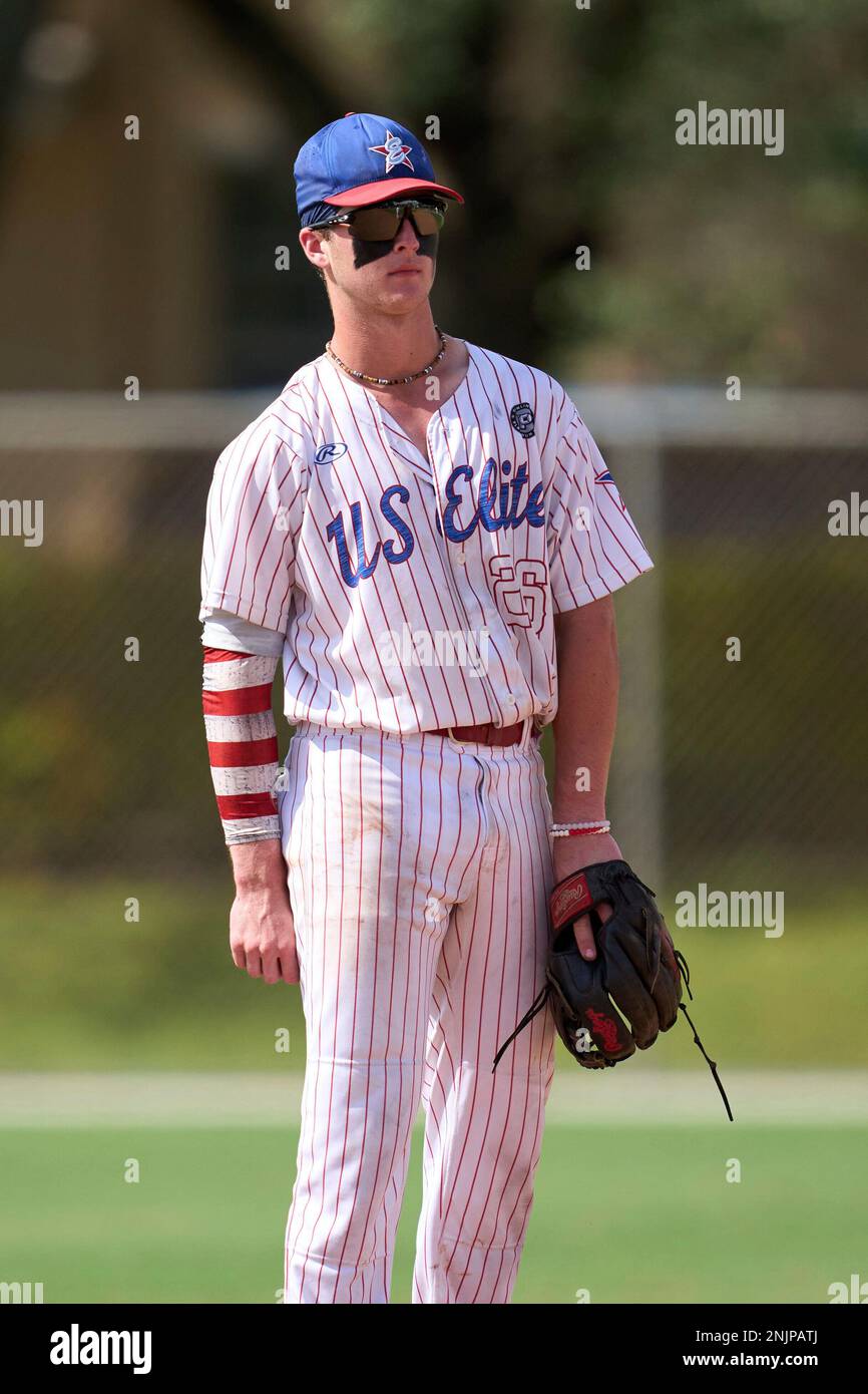 Drew Wyers during the WWBA World Championship at Roger Dean Stadium Complex on October 9, 2021 ...