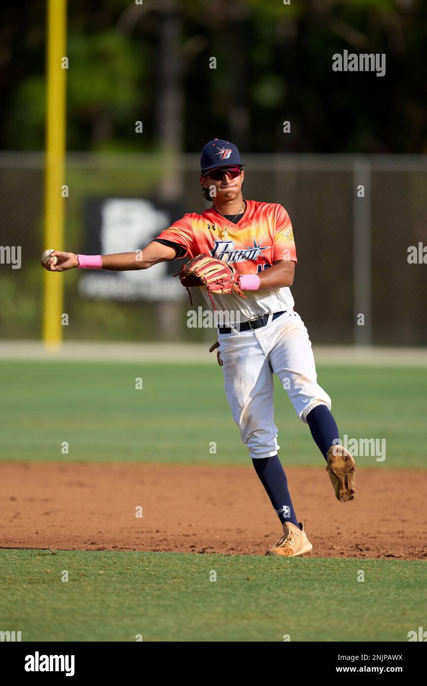 Joshua Regino during the WWBA World Championship at Roger Dean Stadium ...