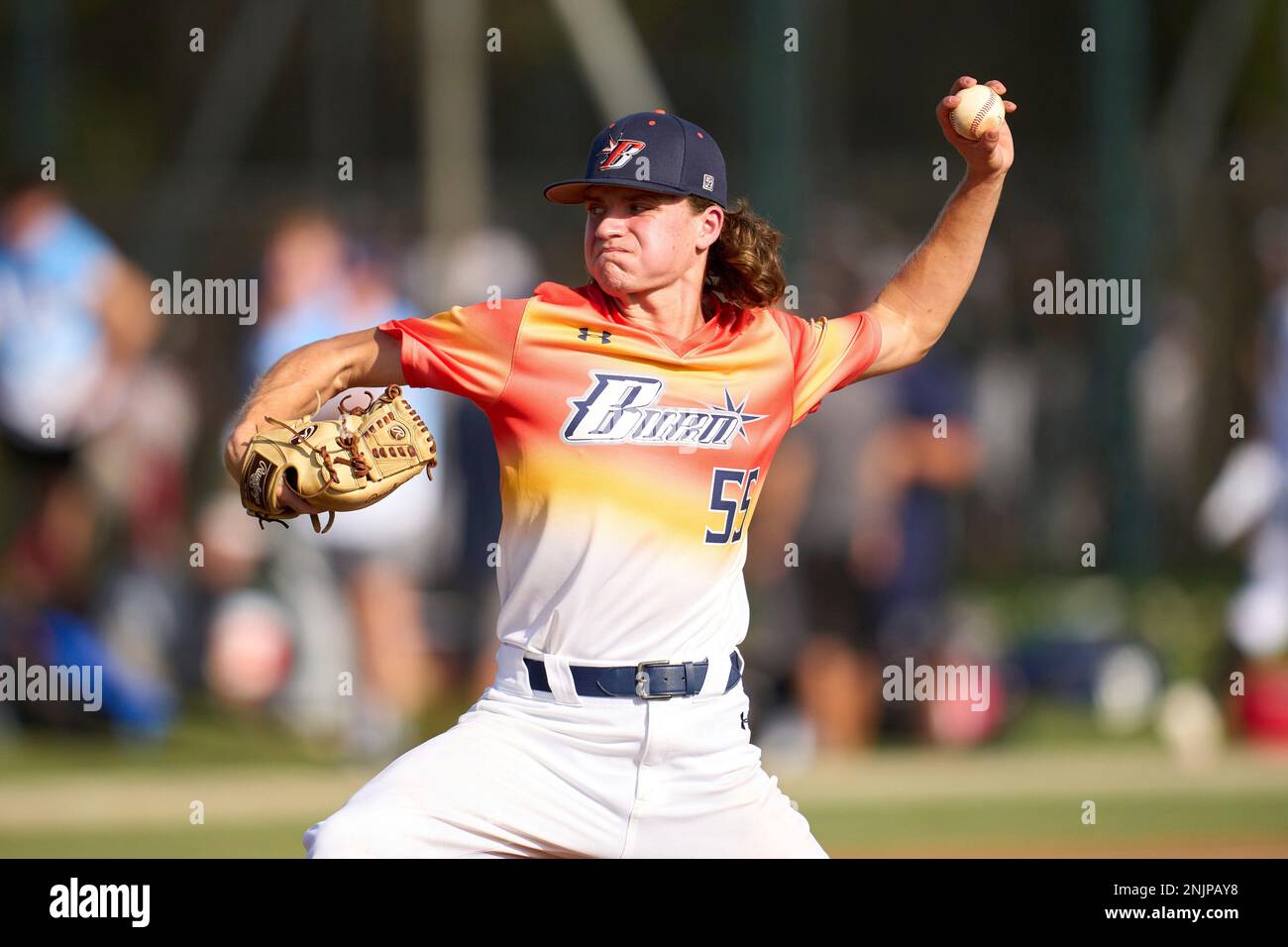 Sam De Maio during the WWBA World Championship at Roger Dean Stadium Complex on October 9, 2021 ...