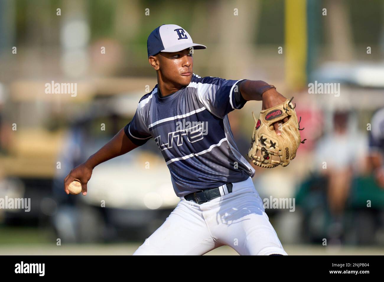 Edgardo R. Rivera during the WWBA World Championship at Roger Dean Stadium Complex on October 9 ...