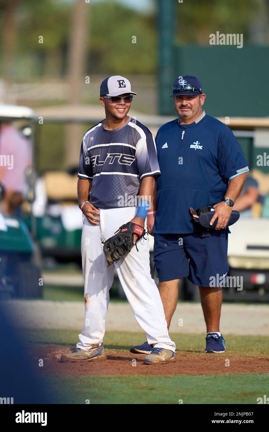 Samuel Ramos during the WWBA World Championship at Roger Dean Stadium Complex on October 9, 2021 ...