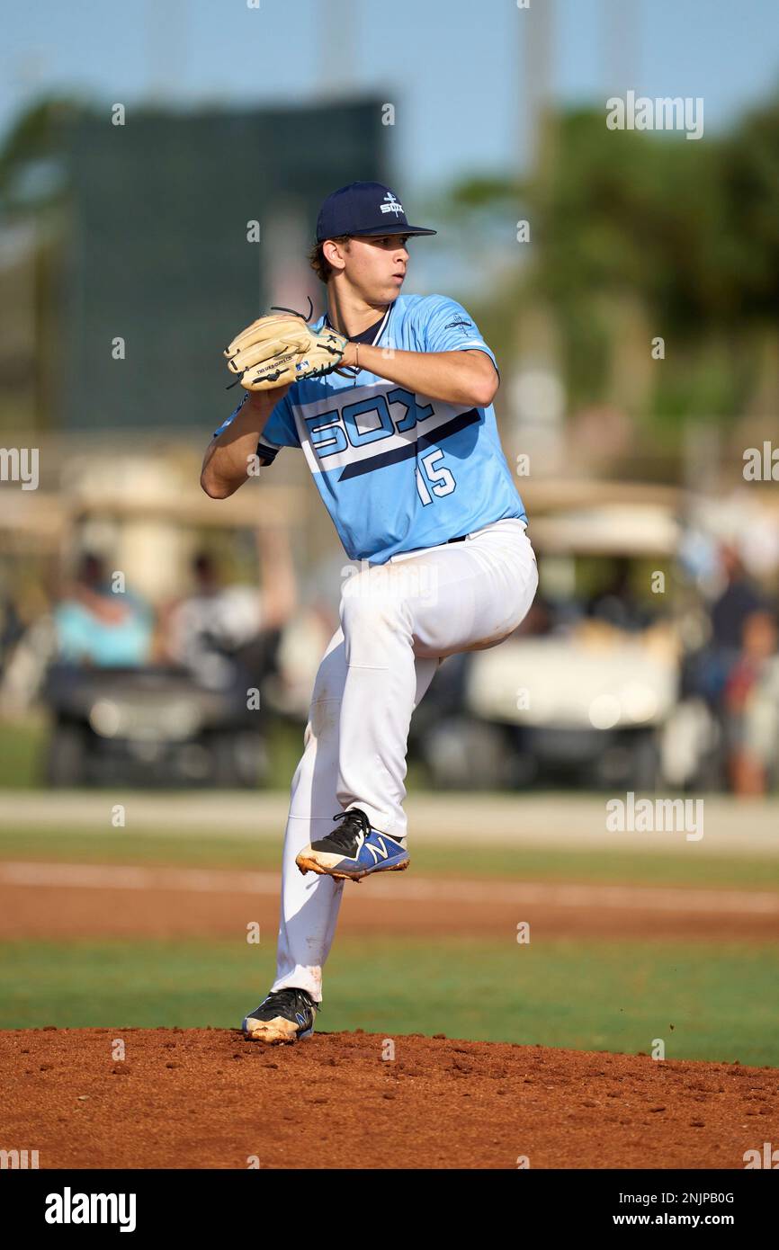 Canaan Clayton during the WWBA World Championship at Roger Dean Stadium Complex on October 9 ...