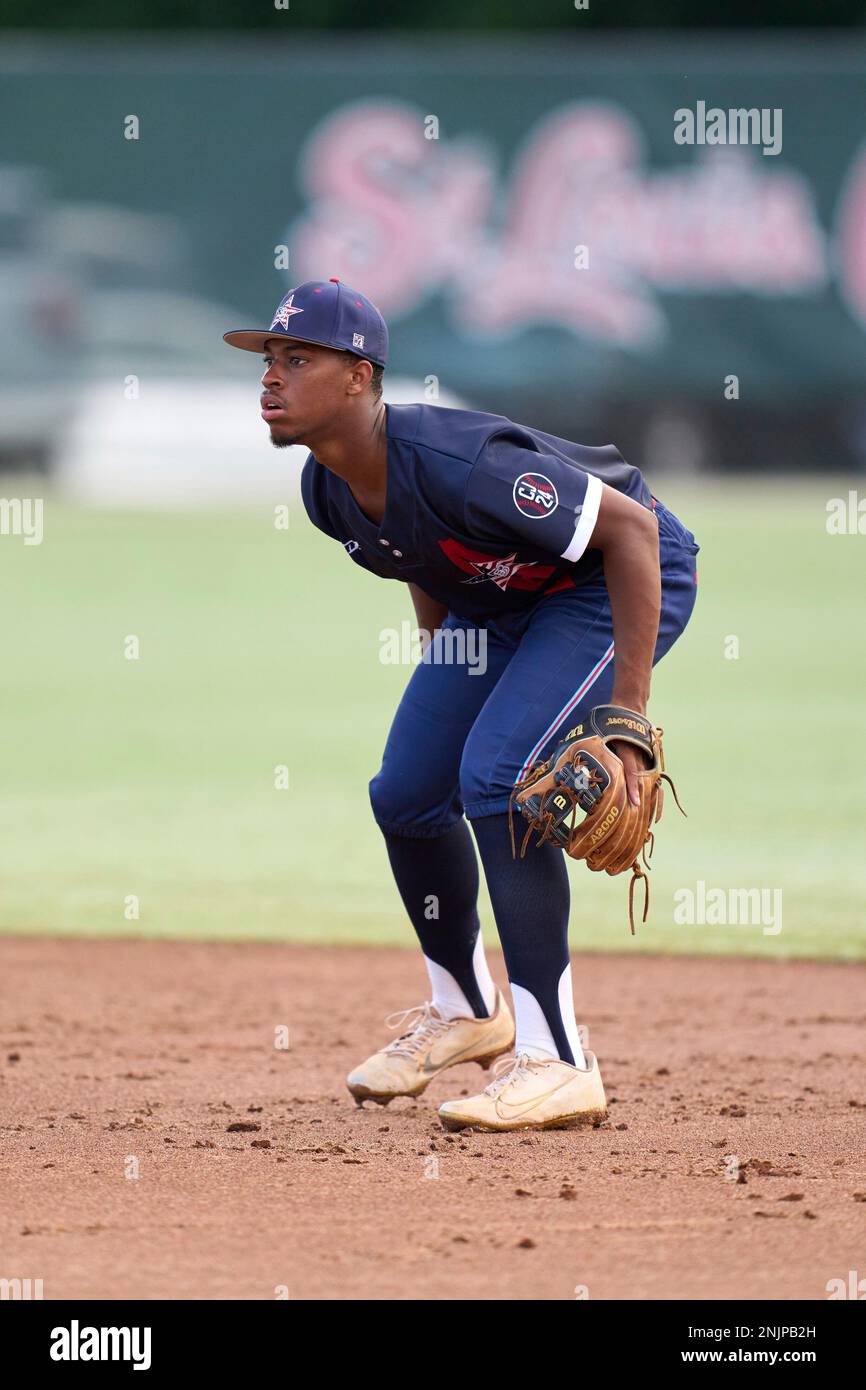Jonathan Little during the WWBA World Championship at Roger Dean Stadium Complex on October 9 ...