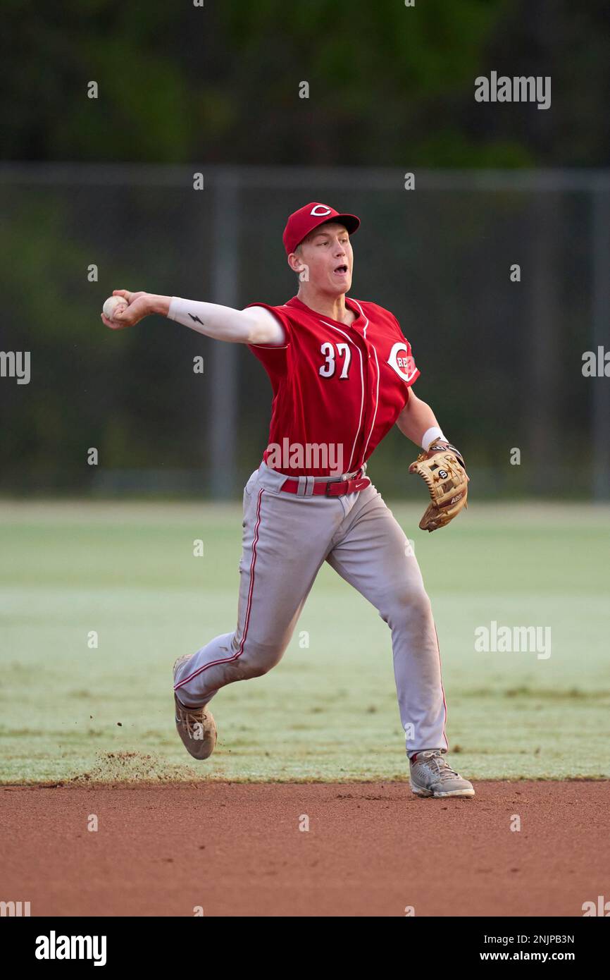 Cal Fisher during the WWBA World Championship at Roger Dean Stadium Complex on October 9, 2021 ...