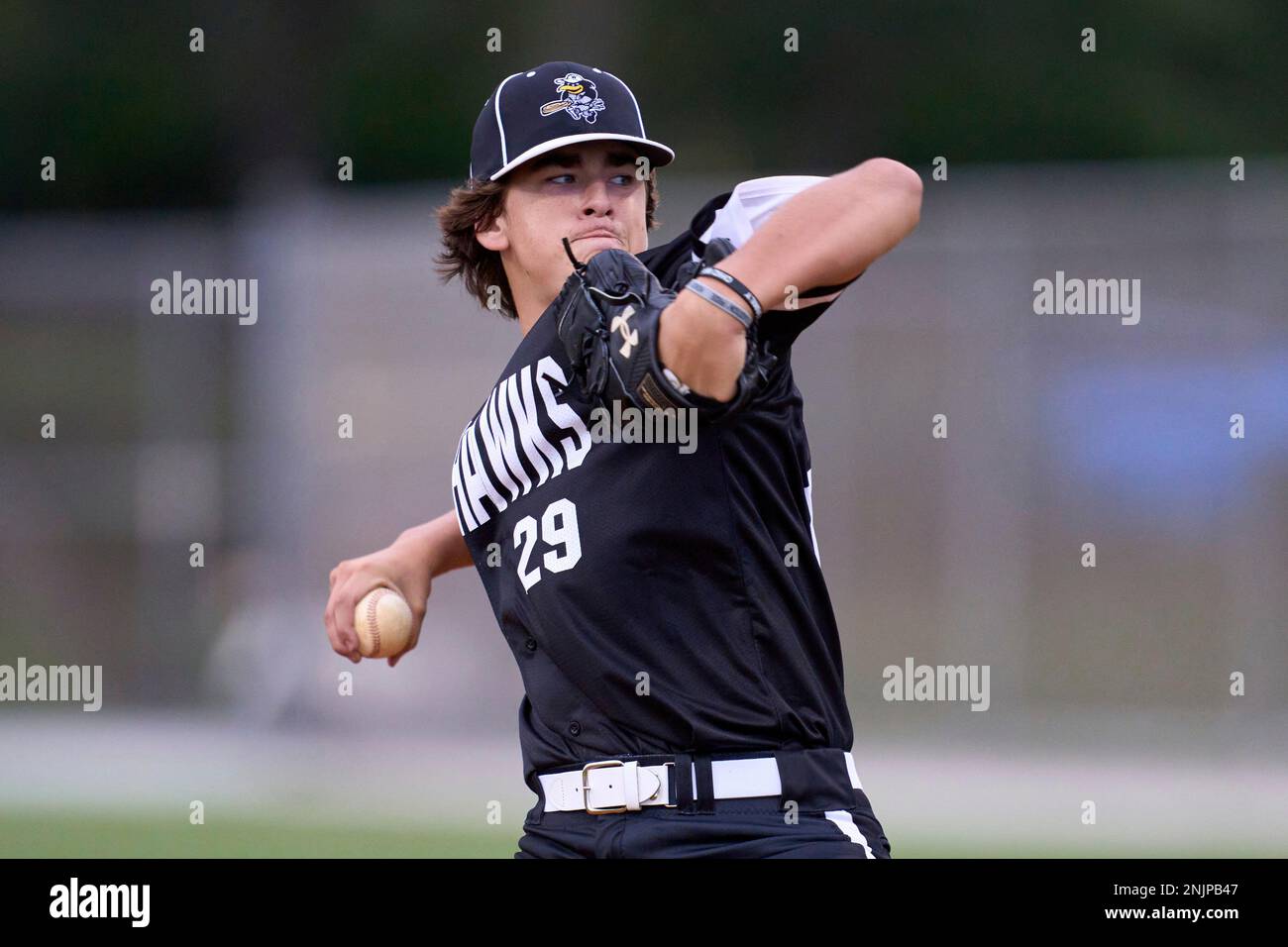 Liam Peterson during the WWBA World Championship at Roger Dean Stadium Complex on October 8 ...