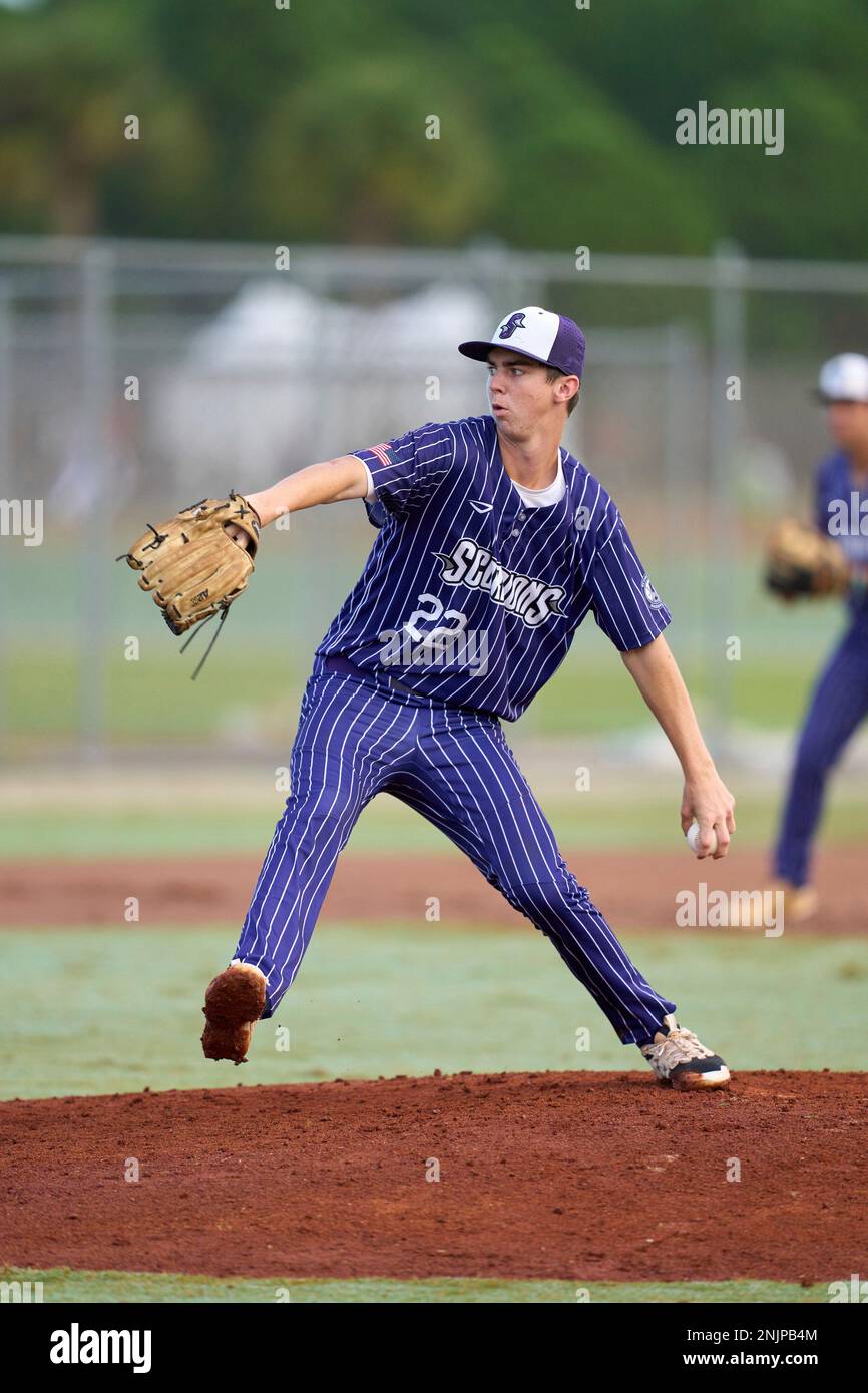 Mason McDaniel during the WWBA World Championship at Roger Dean Stadium Complex on October 9 ...