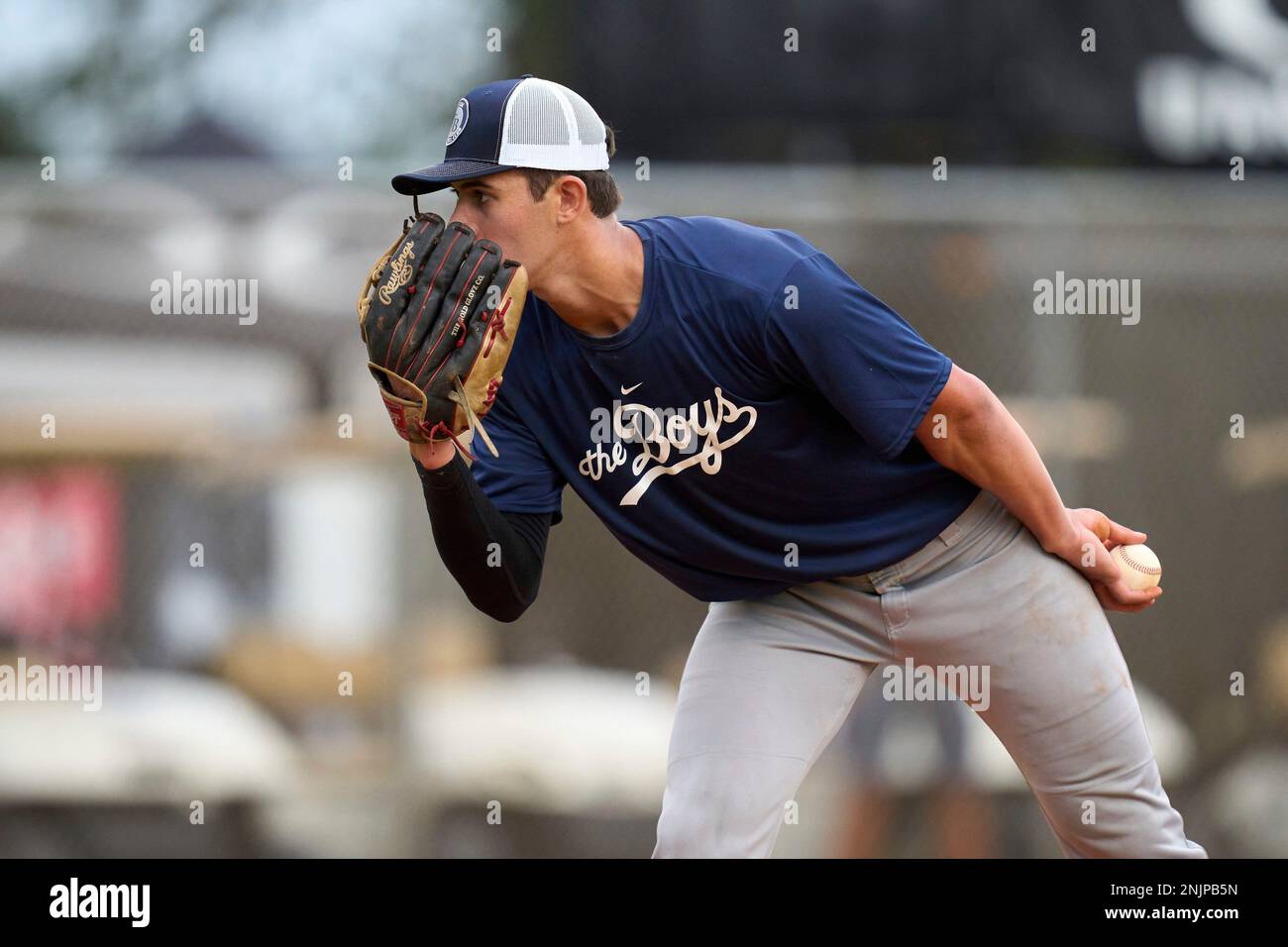 Sam Garewal during the WWBA World Championship at Roger Dean Stadium Complex on October 8, 2021 ...