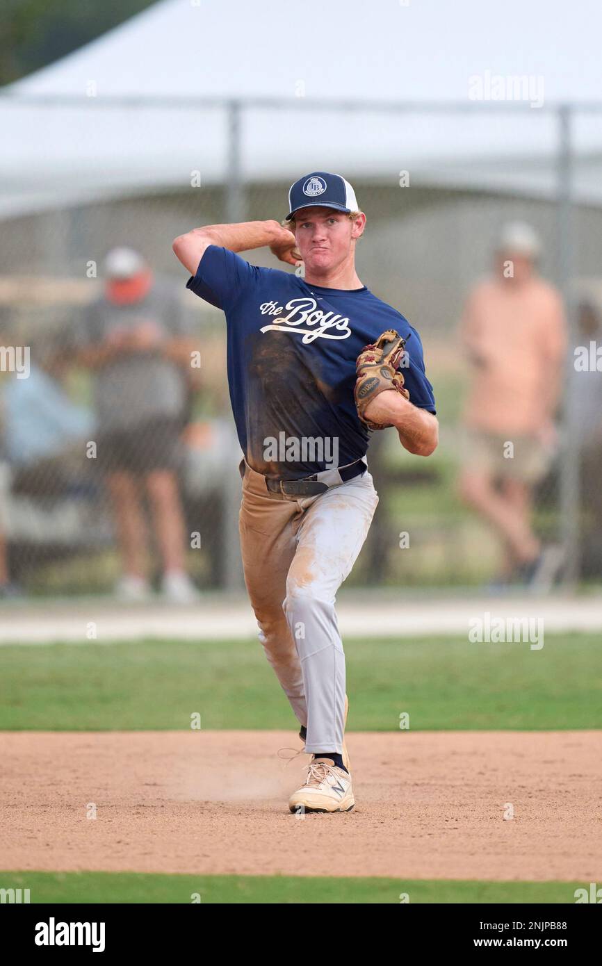 Ethan Hedges during the WWBA World Championship at Roger Dean Stadium Complex on October 8, 2021 ...