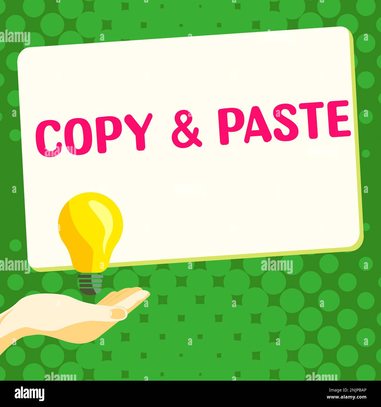 Sign displaying Copy Paste. Word Written on an imitation, transcript ...