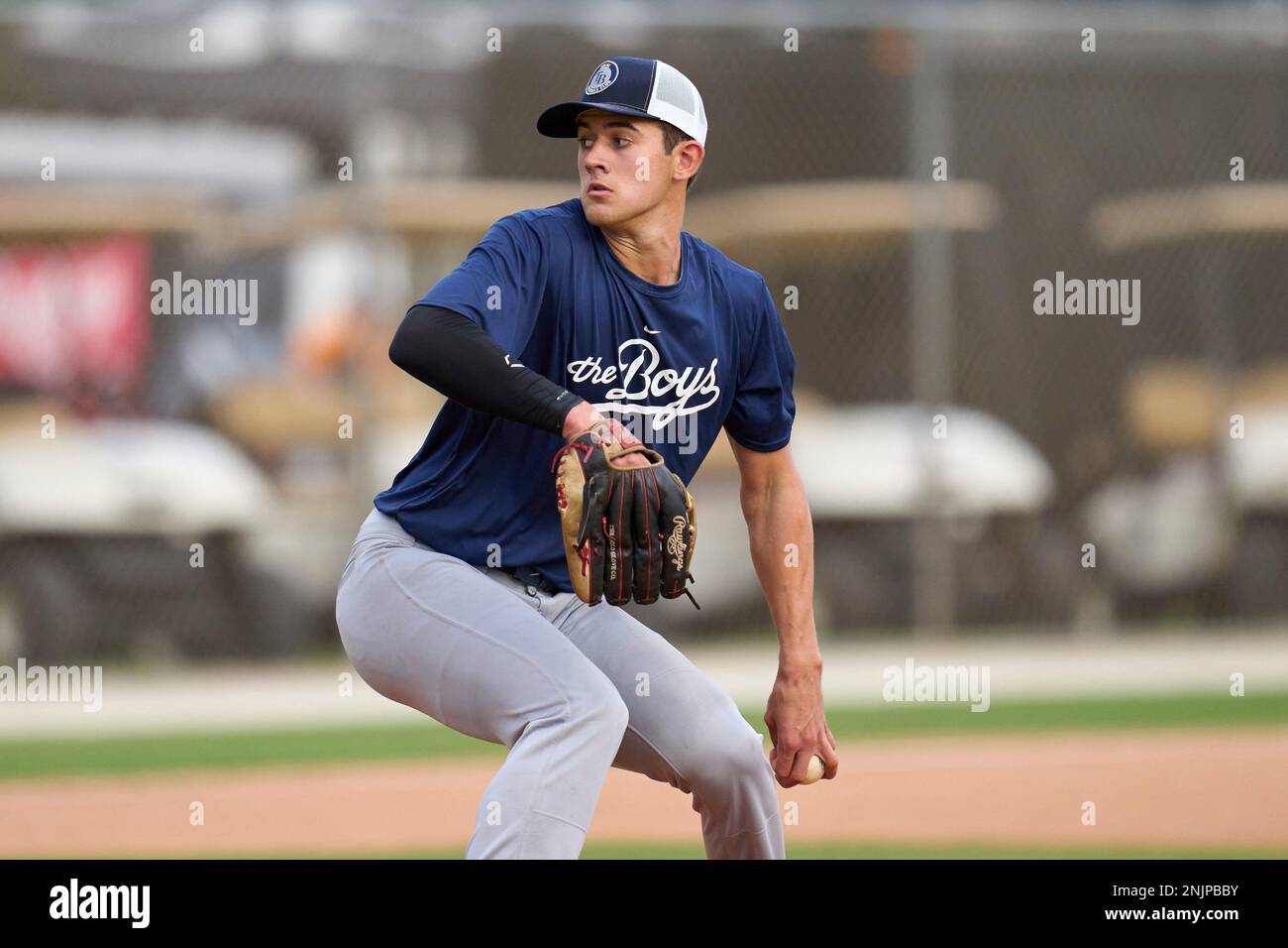 Sam Garewal during the WWBA World Championship at Roger Dean Stadium Complex on October 8, 2021 ...