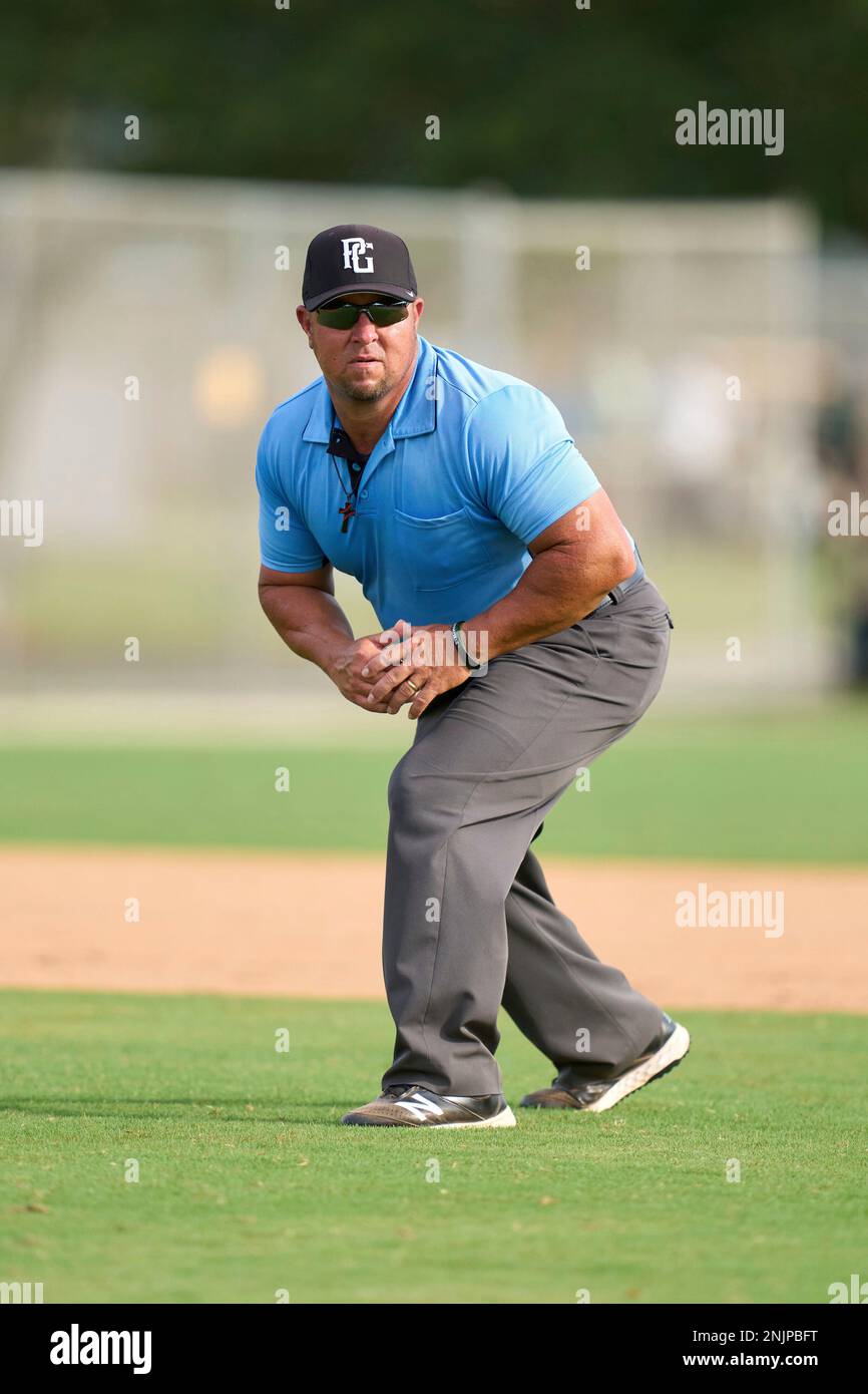Umpire Robert Garica during the WWBA World Championship at Roger Dean Stadium Complex on October ...