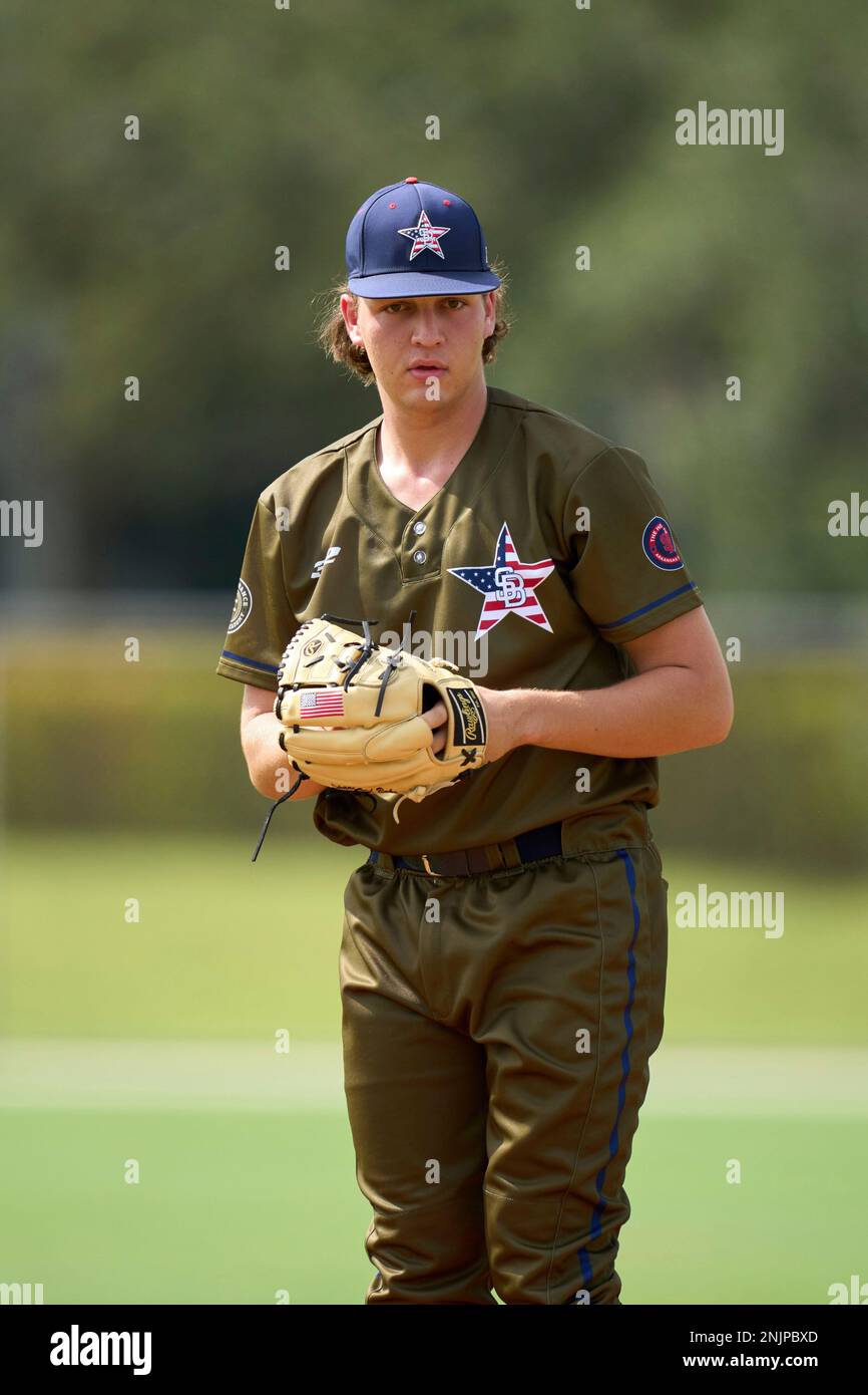 Dillon Orr during the WWBA World Championship at Roger Dean Stadium Complex on October 8, 2021 ...