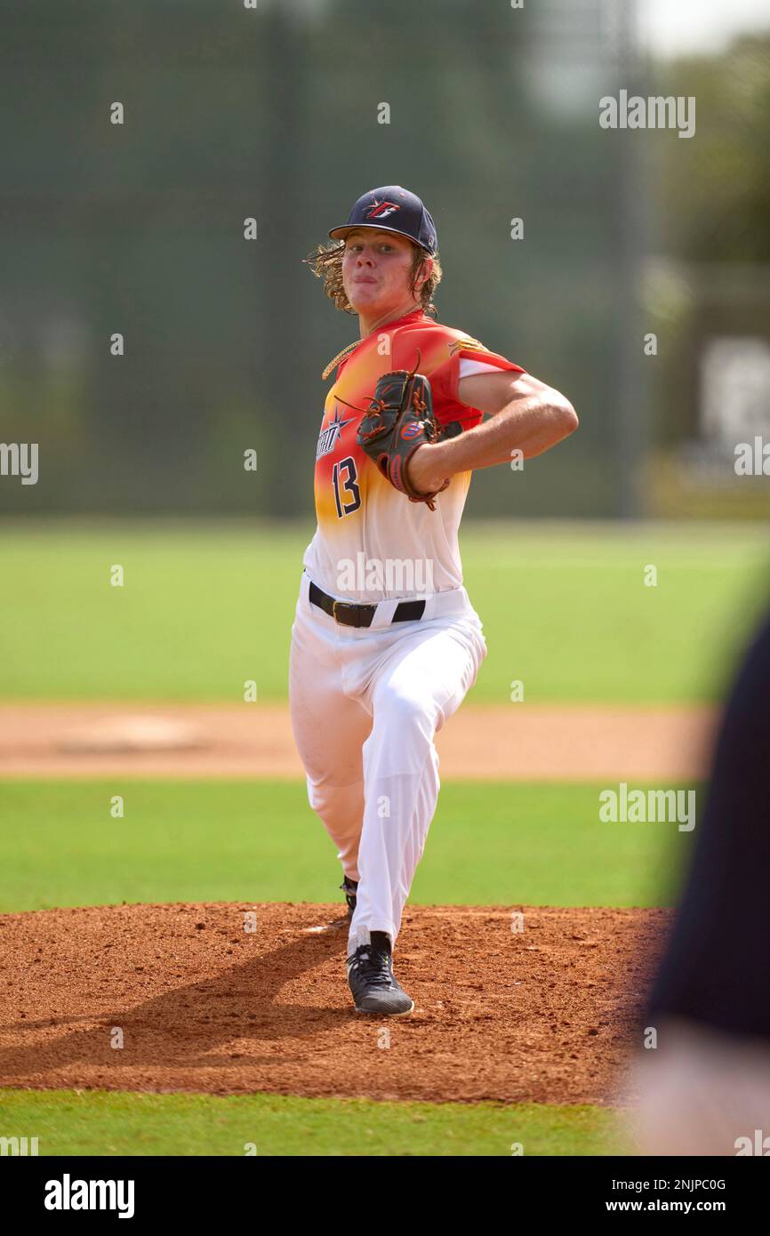 Max Haug during the WWBA World Championship at Roger Dean Stadium Complex on October 8, 2021 in ...