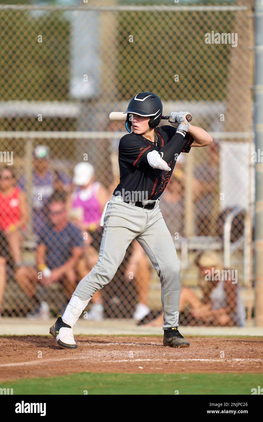 Alex Sosa during the WWBA World Championship at Roger Dean Stadium Complex on October 8, 2021 in ...
