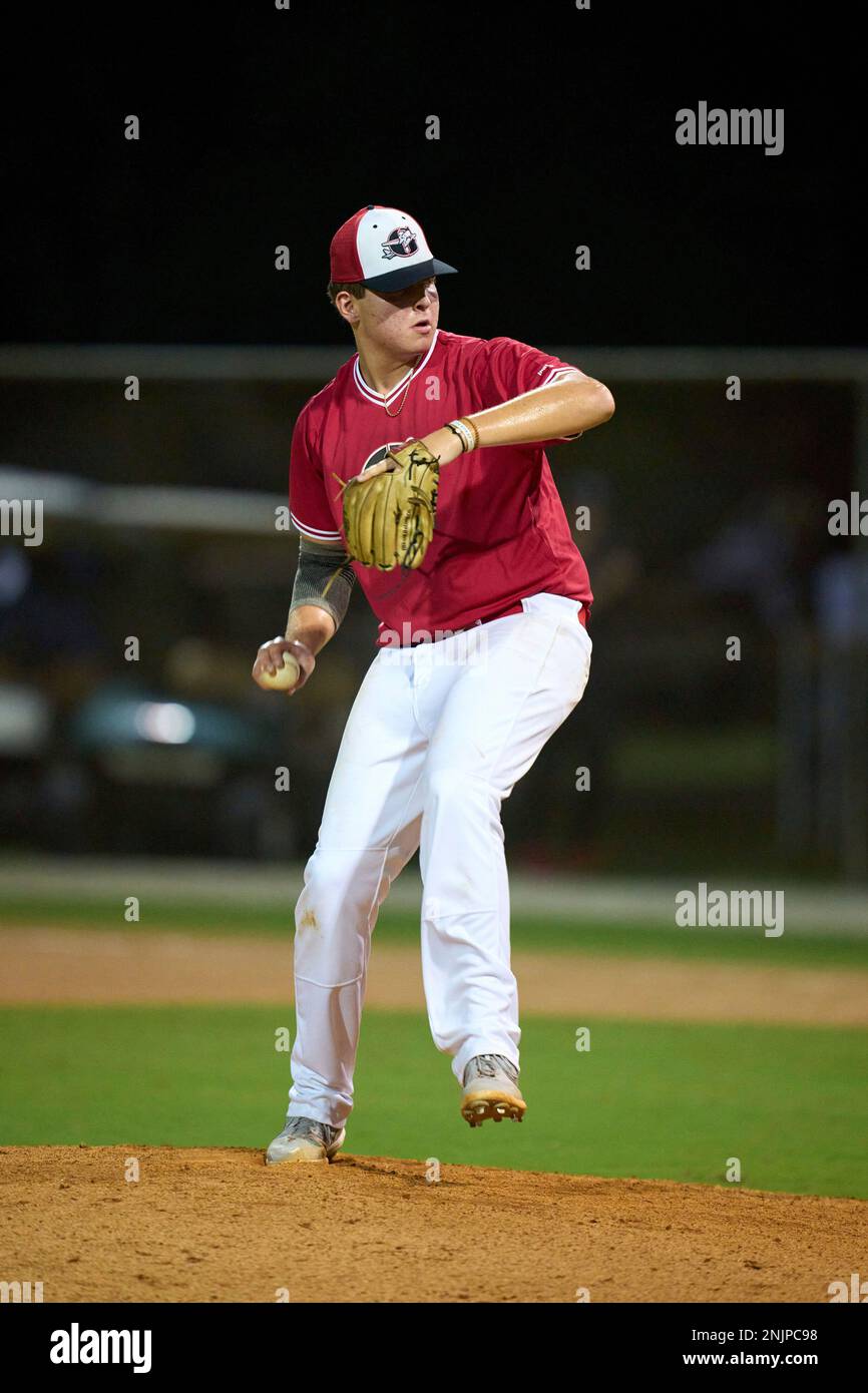 Jeffrey Heuer during the WWBA World Championship at Roger Dean Stadium Complex on October 7 ...