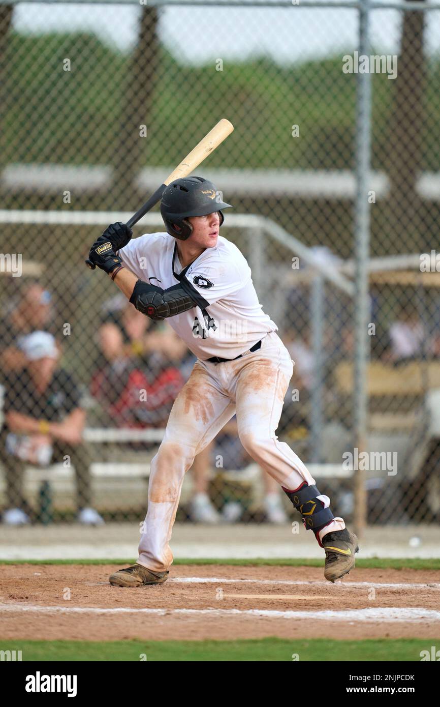 Camden Ross during the WWBA World Championship at Roger Dean Stadium Complex on October 7, 2021 ...
