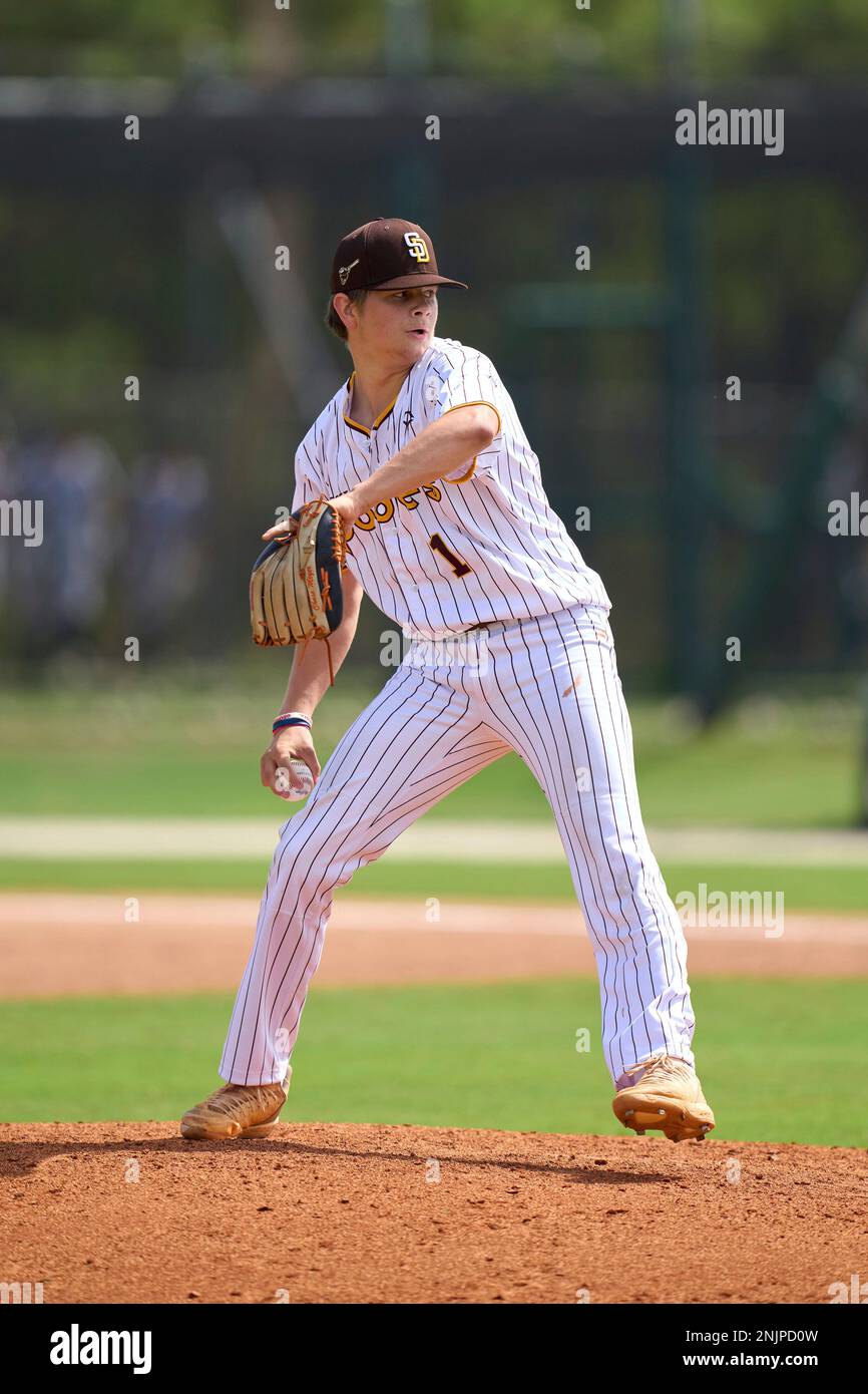 Chase Meyer during the WWBA World Championship at Roger Dean Stadium Complex on October 7, 2021 ...