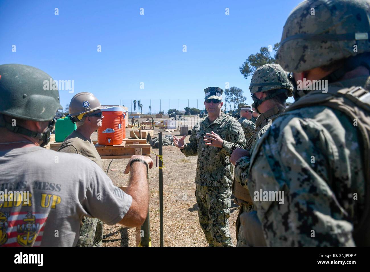 PORT HUENEME, Calif. (Aug. 9, 2022) Capt. Michael Meno, commodore of ...