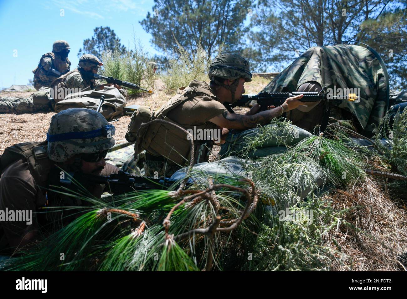 PORT HUENEME, Calif. (Aug. 9, 2022) Seabees, assigned to Naval Mobile ...