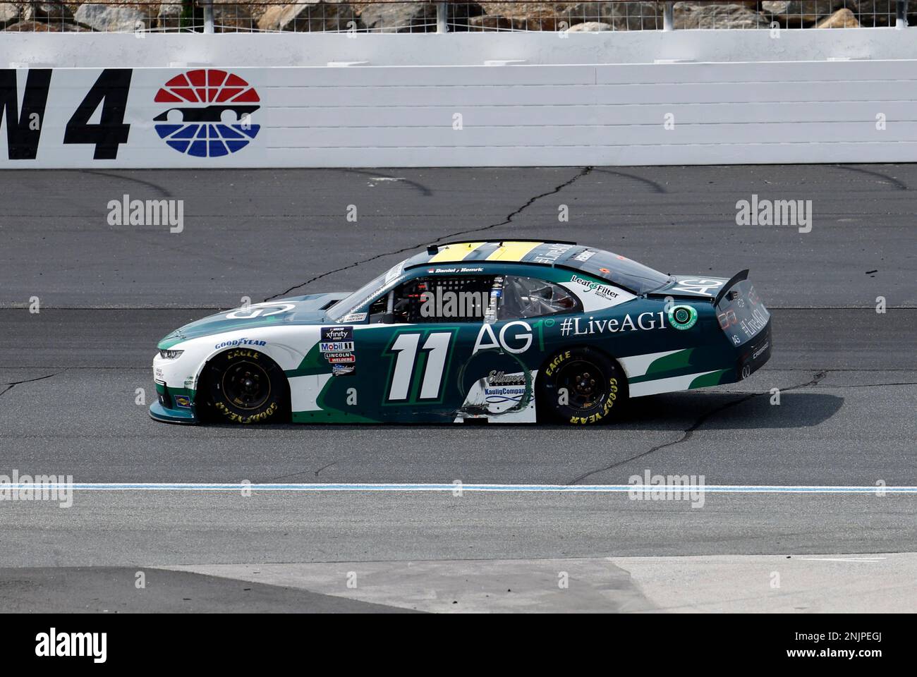 LOUDON, NH - JULY 16: Daniel Hemric (#11 Kaulig Racing AG1 - Athletic ...