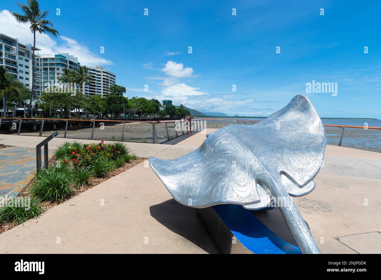 Giant Stingray is part of indigenous artist Brian Robinson's Citizens ...