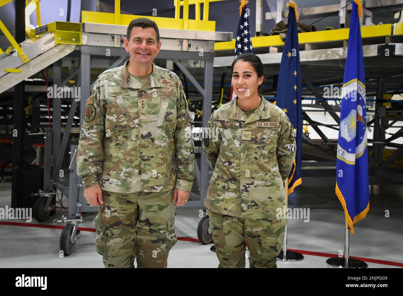 U.S. Air Force Lt. Gen. Michael Loh, director, Air National Guard, and ...