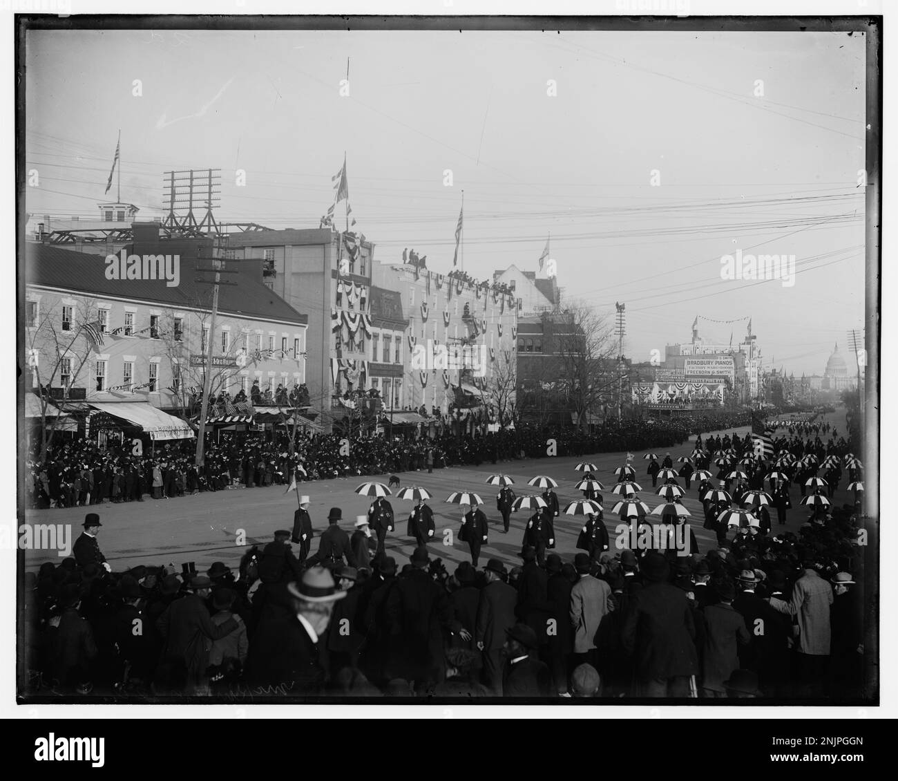 Photograph of President William McKinley during his second inaugural ...