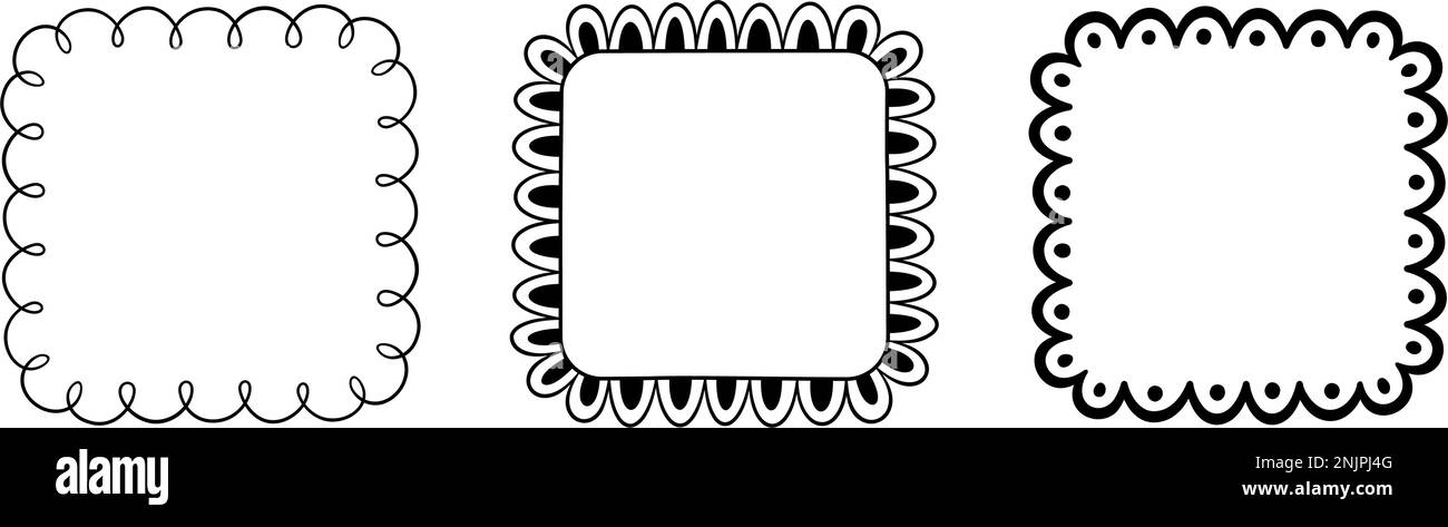 Scalloped Border Vector Free