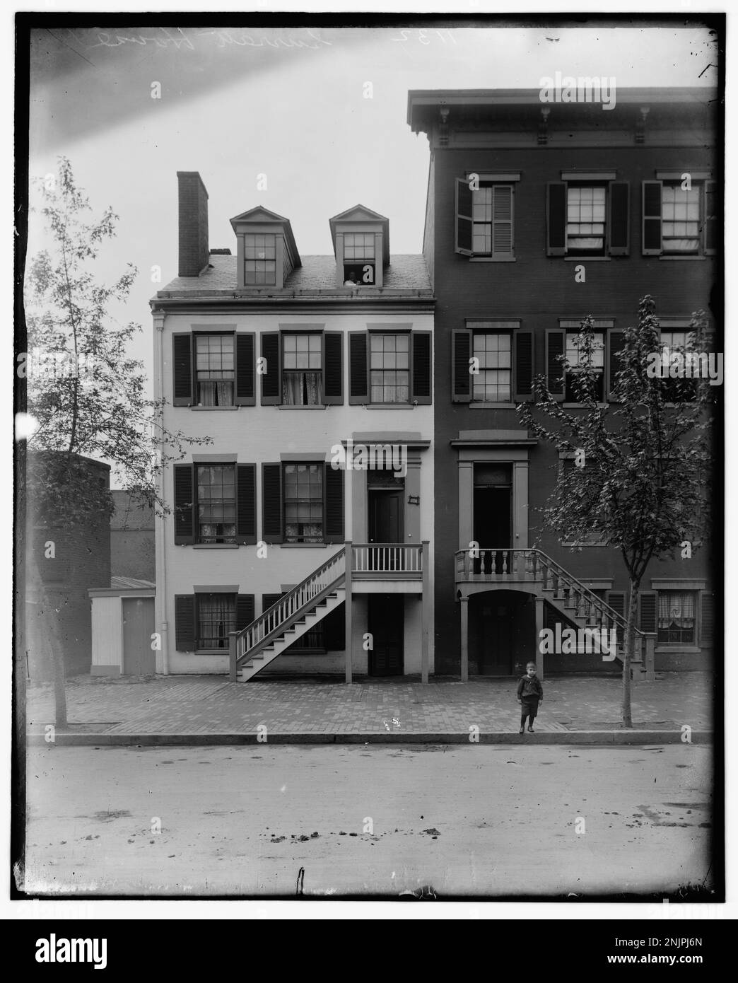 The house at 604 H St. N.W. in Washington, D.C., was the residence of ...