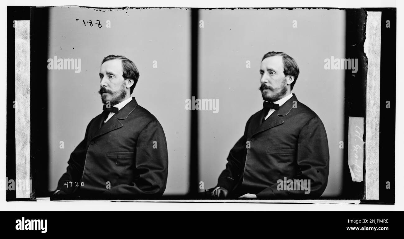 A portrait of Gen. James Grant Wilson, a U.S. Army officer, from the ...