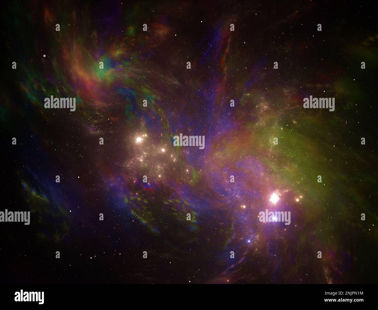 Space Gas Clouds Art Stock Photo - Alamy