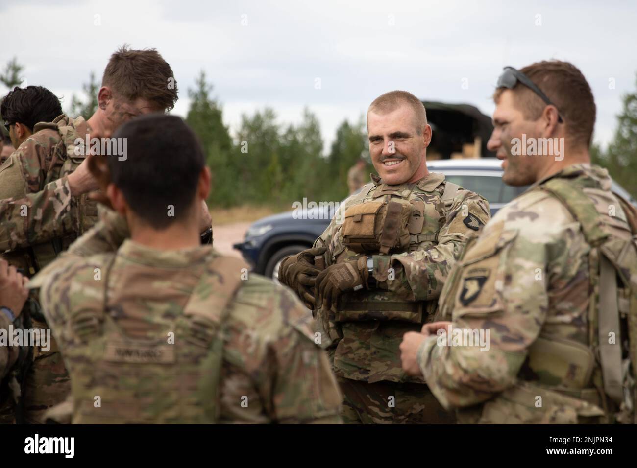 U.S. Army Sgt. George Babbage, assigned to “Viper Company,” 1st ...
