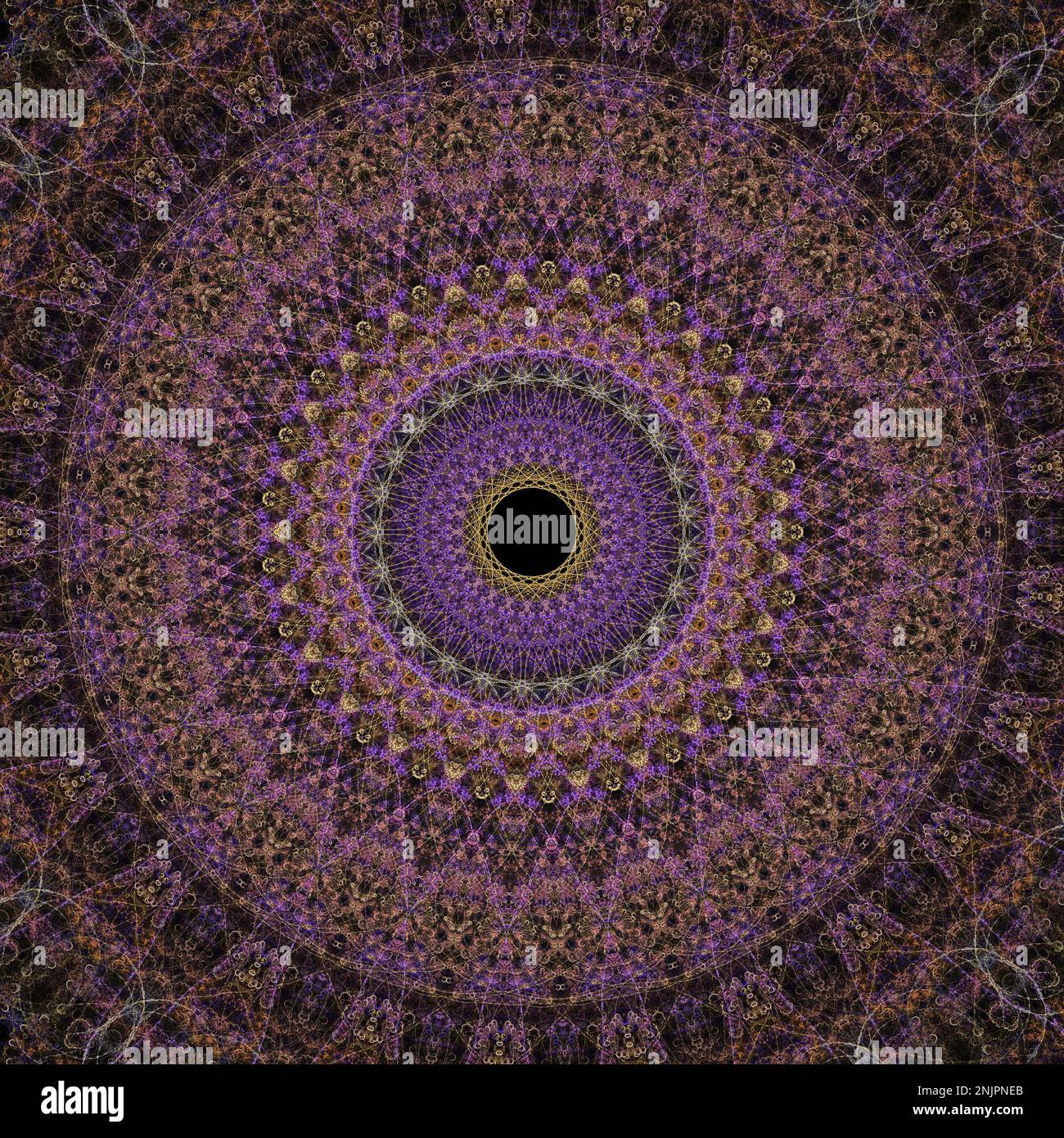 Mandala Pink Indian Design Stock Photo - Alamy