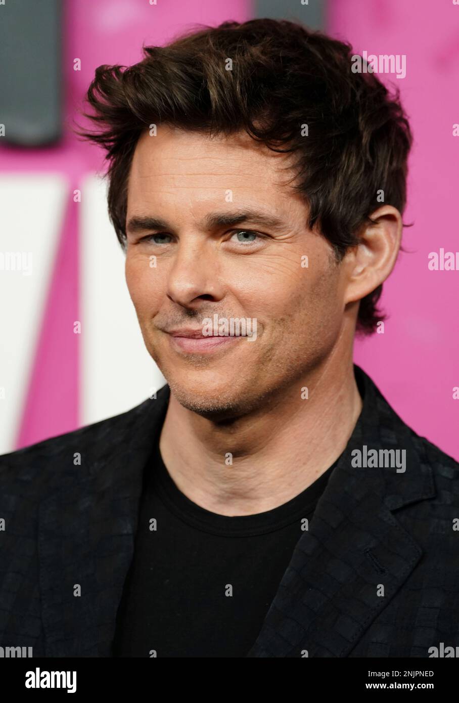 James Marsden arrives at the premiere of "Party Down," Wednesday, Feb ...